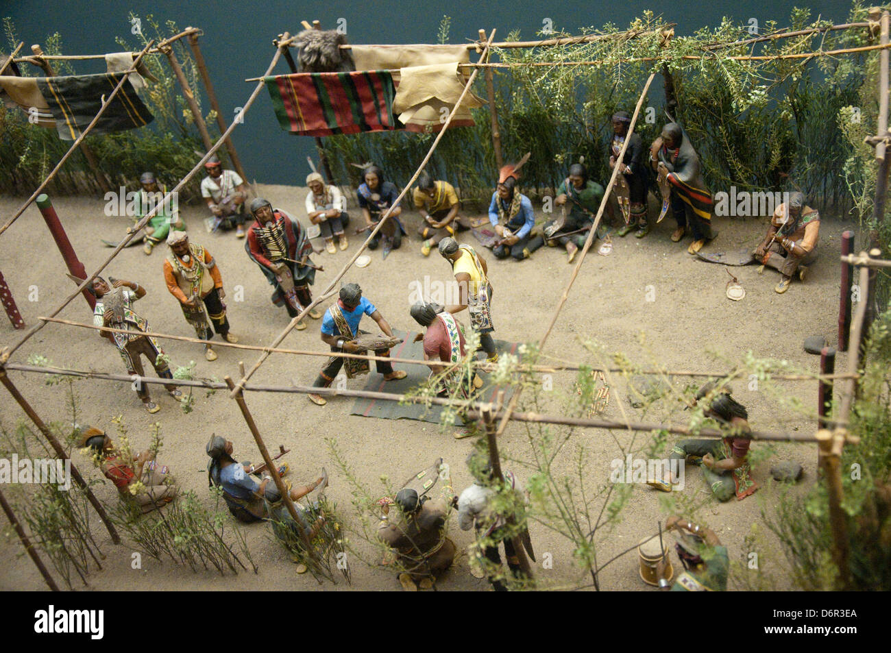 Hall of Indians in the Cultural Halls of the American Museum of Natural ...