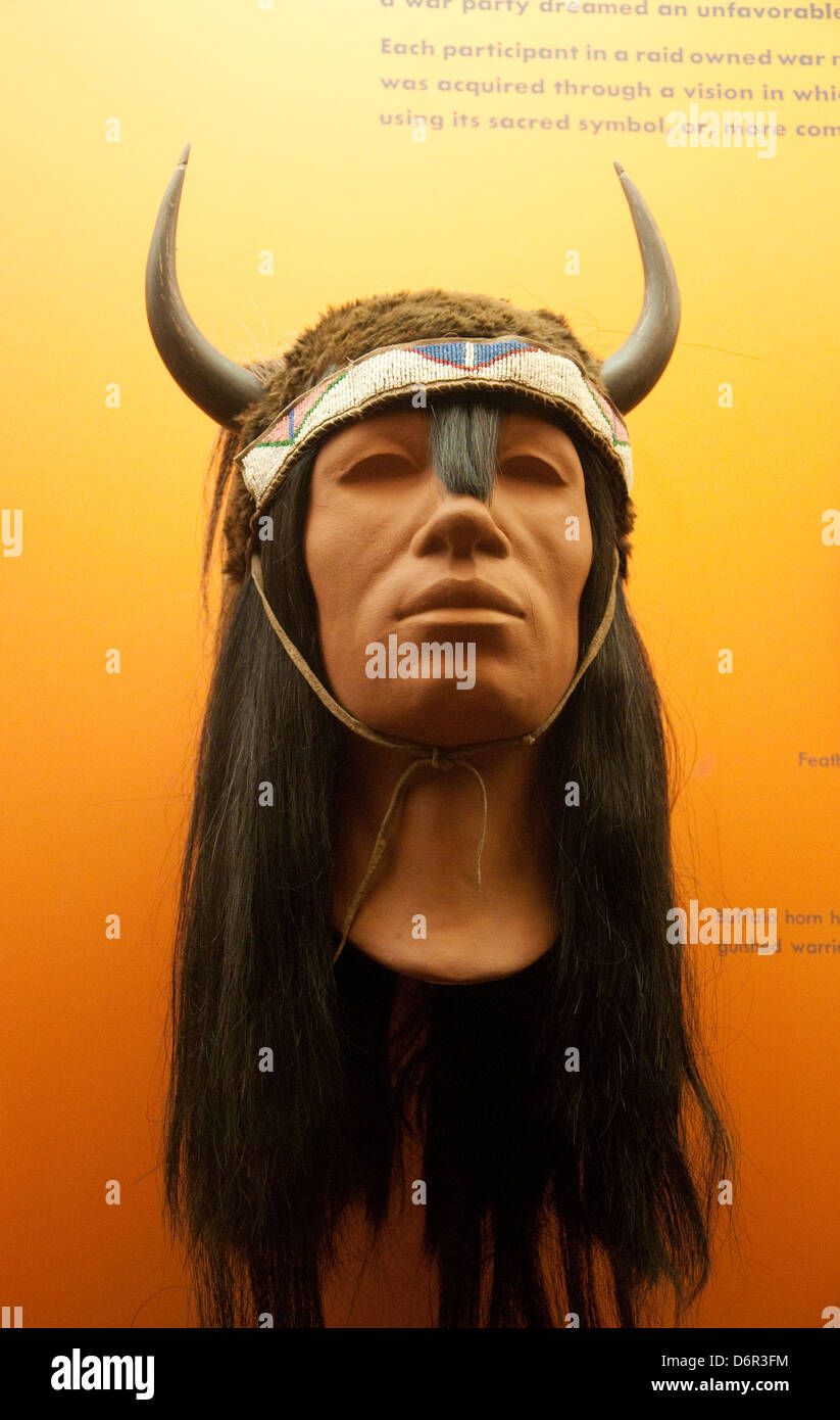 Hall of Indians in the Cultural Halls of the American Museum of Natural ...