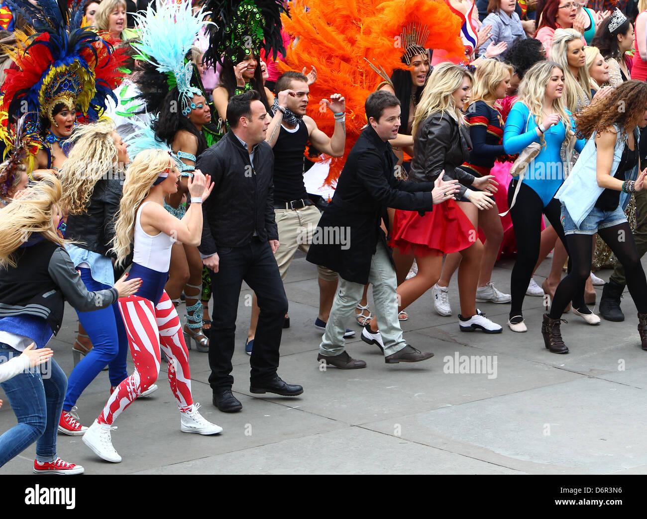Ant and dec aka anthony mcpartlin and declan donnelly hi-res stock ...