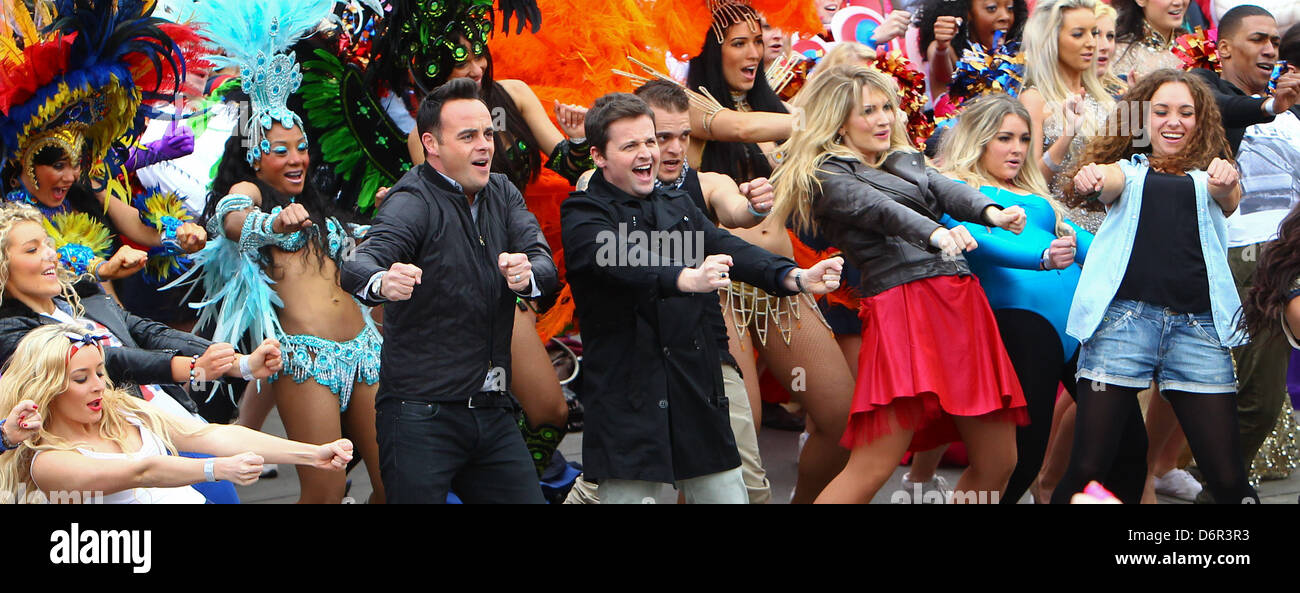 Anthony McPartlin and Declan Donnelly aka Ant and Dec 'Britain's Got ...