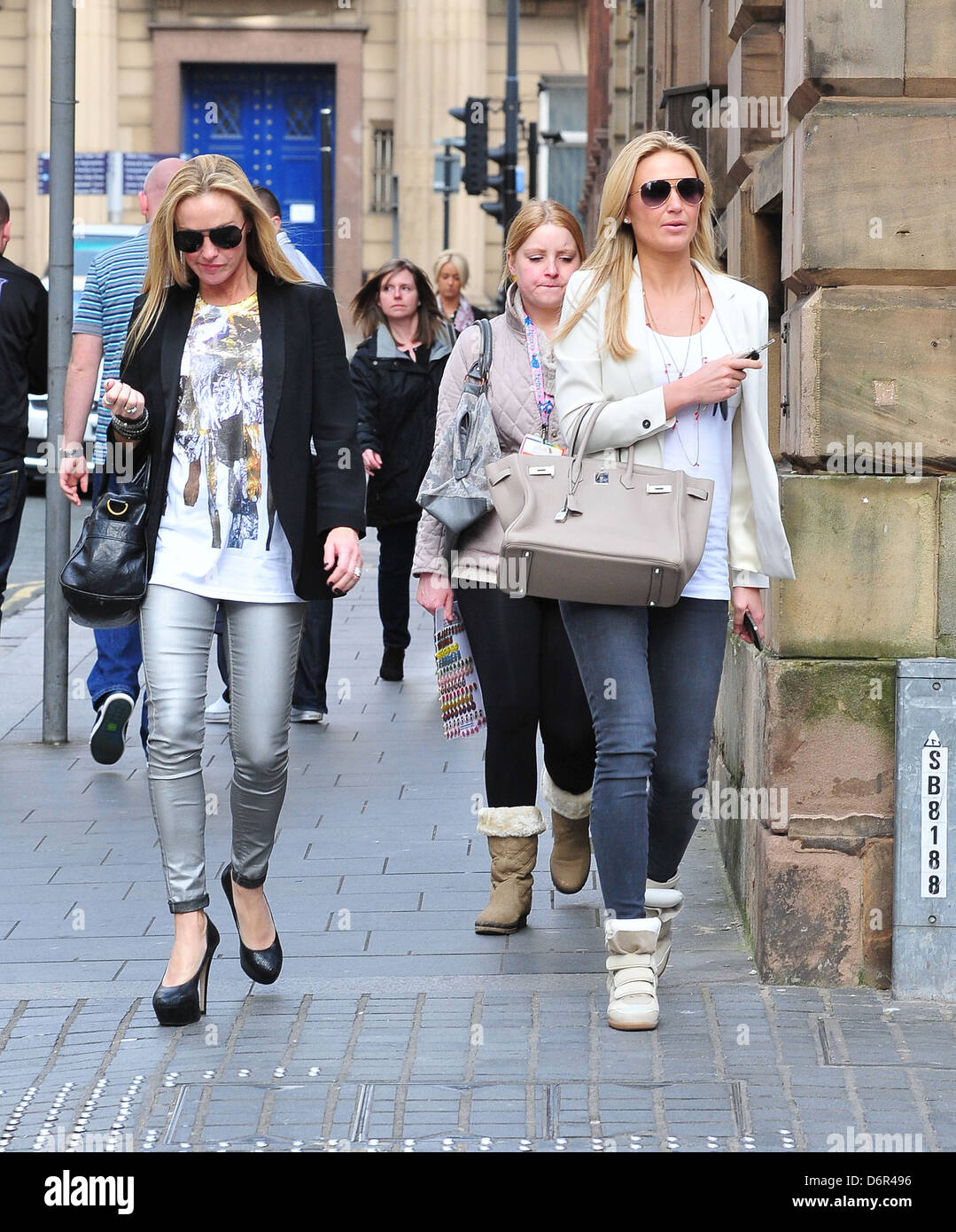 Alex Curran aka Alex Gerrard heading out for lunch with a friend in ...