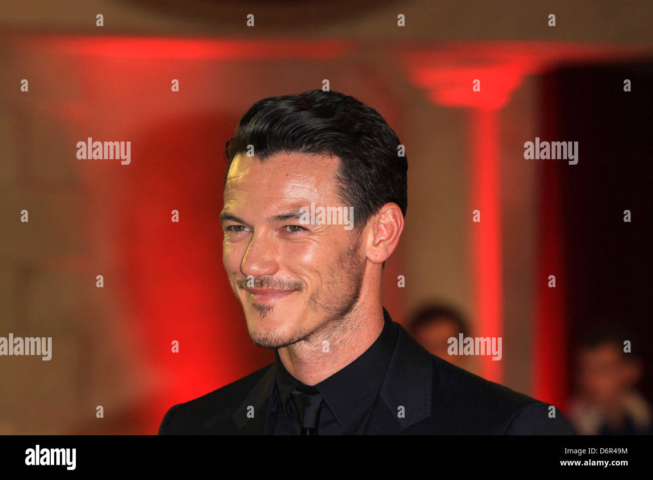 Luke Evans 'The Three Musketeers' film premiere - Arrivals London ...