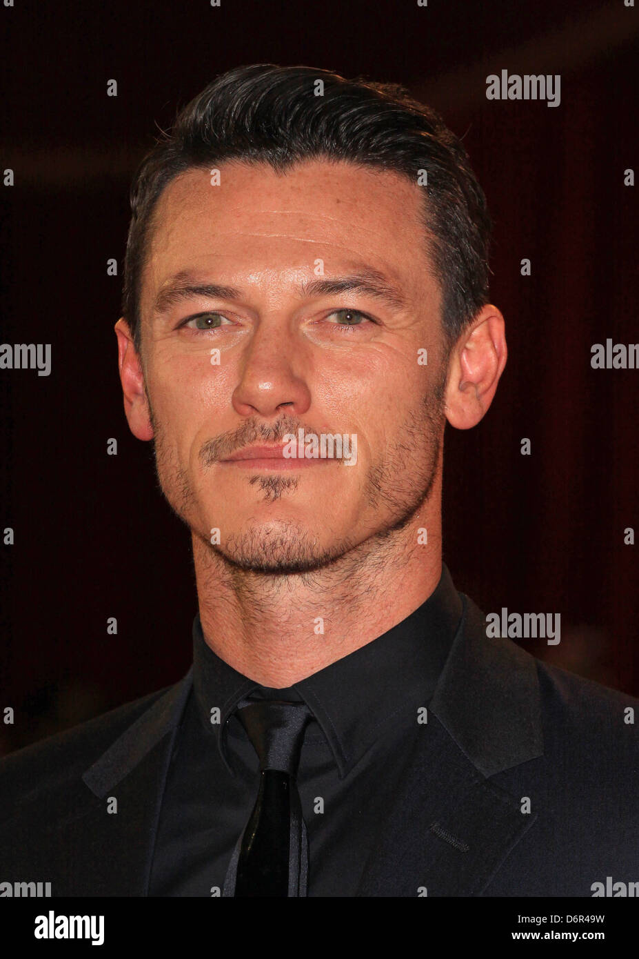 Luke Evans 'The Three Musketeers' film premiere - Arrivals London ...