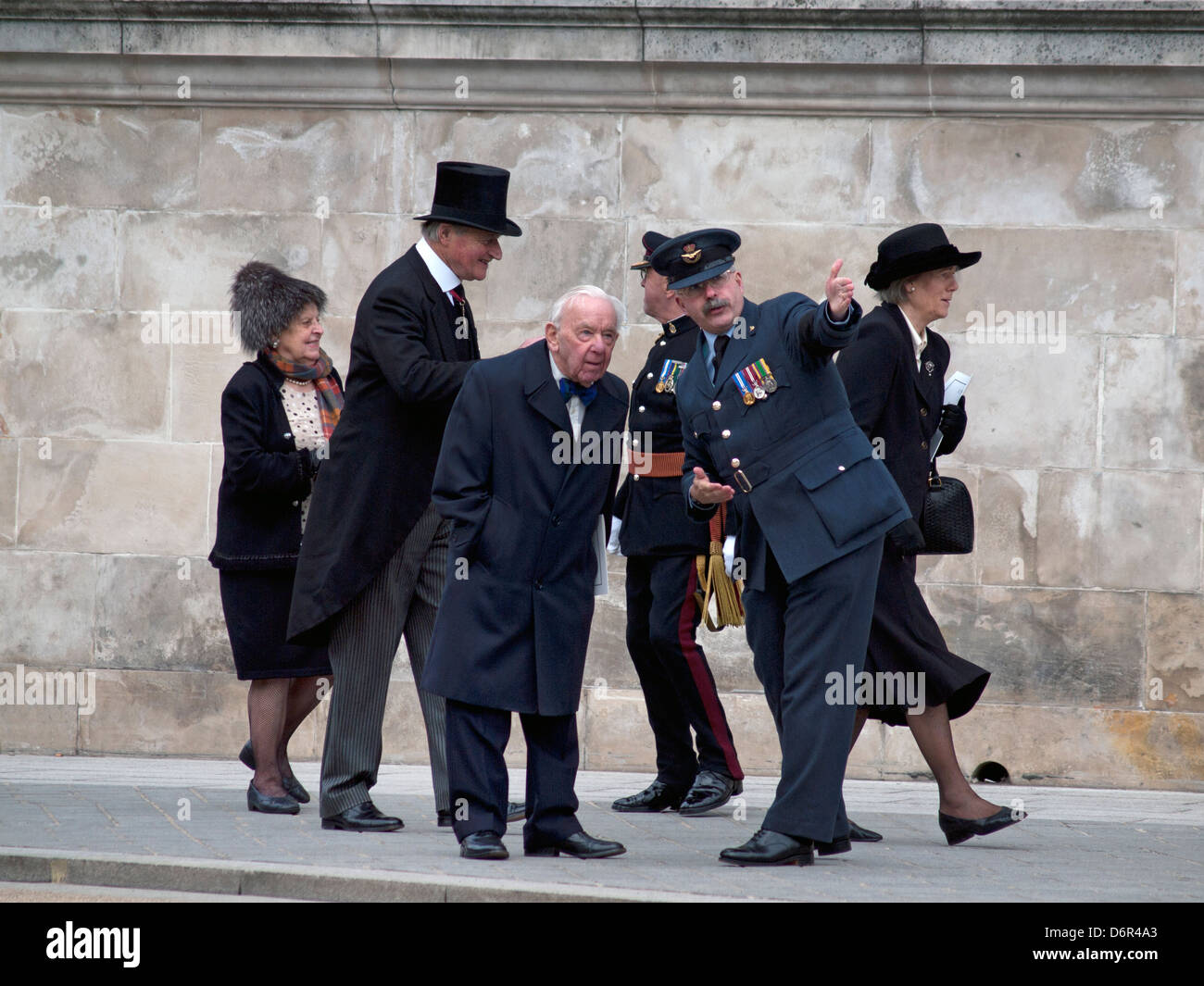 Margaret Thatcher Funeral Procession