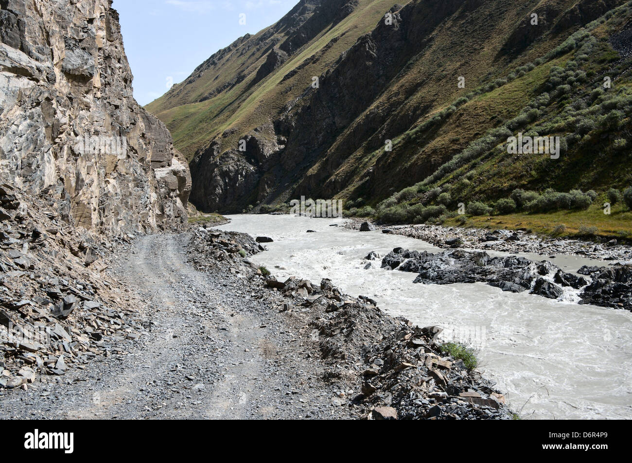 mountain river tien-shan Stock Photo - Alamy