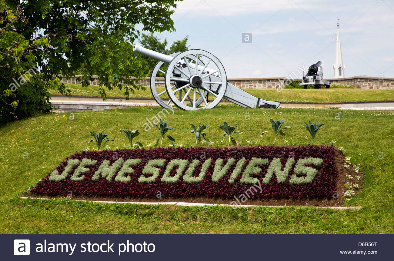 Je Me Souviens Stock Photos & Je Me Souviens Stock Images - Alamy