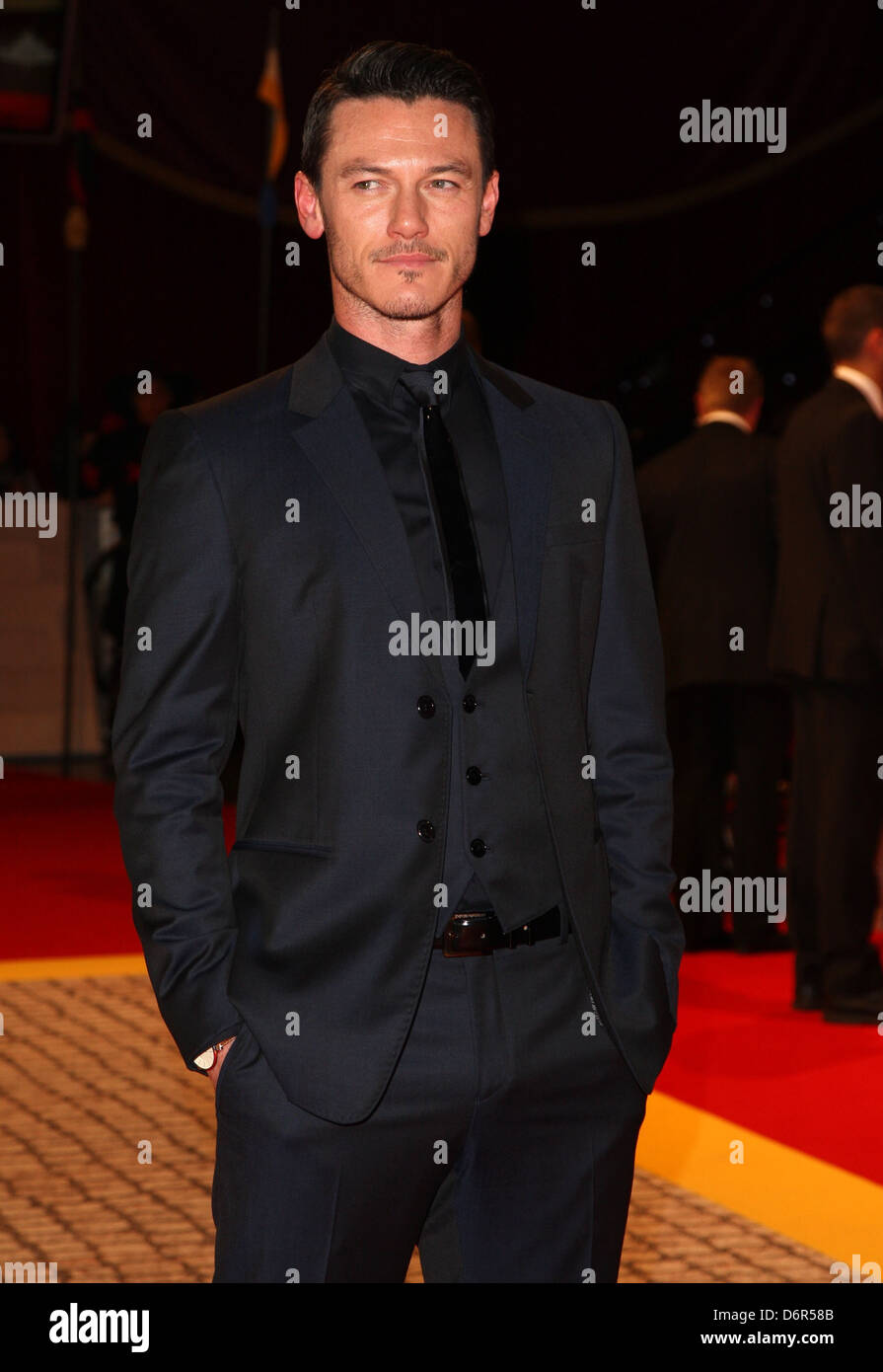 Luke Evans 'The Three Musketeers' World film premiere - Arrivals London ...