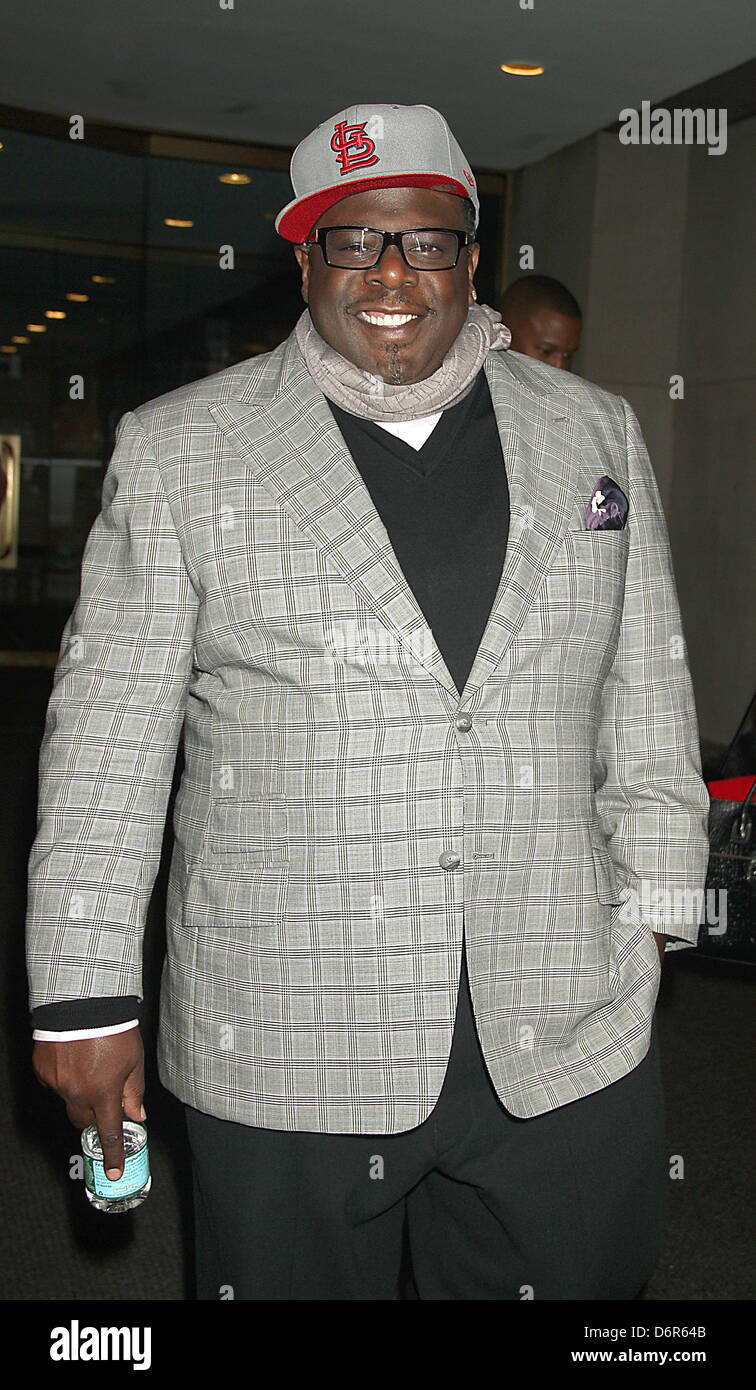 Cedric The Entertainer at NBC studios for an appearance on 'Today' New ...