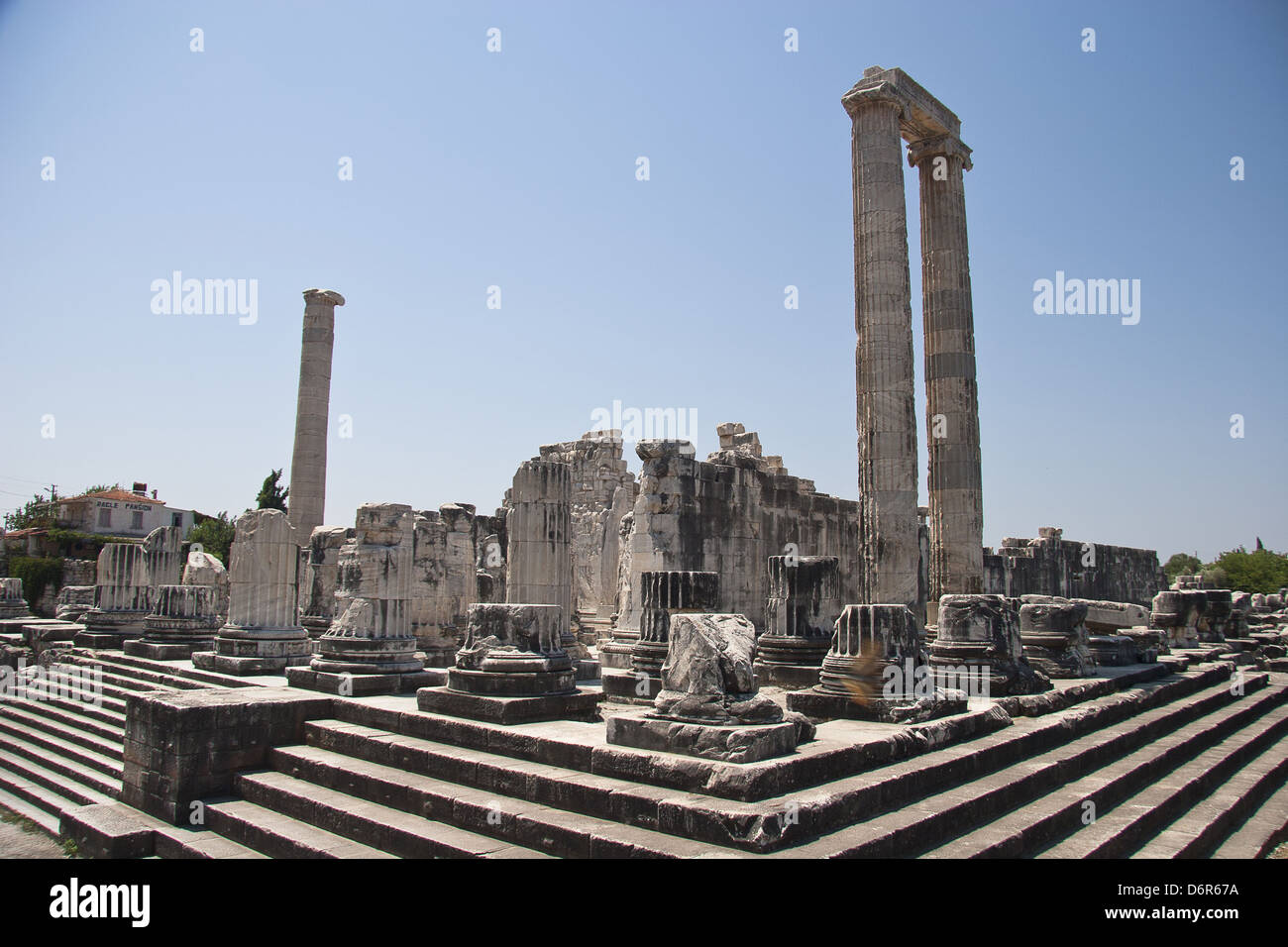 Temple of Apollo Stock Photo - Alamy