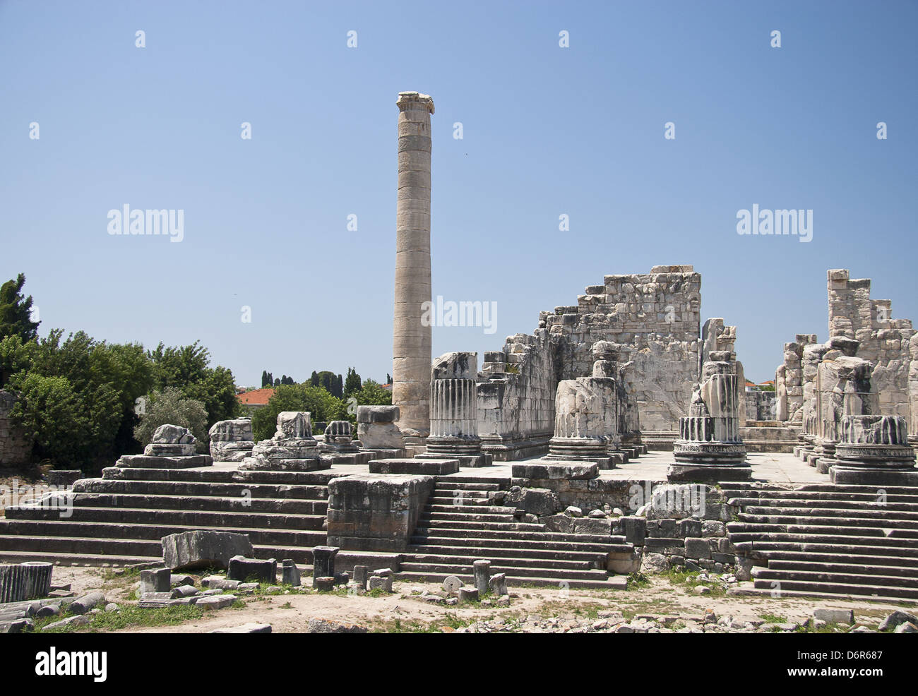 Temple of Apollo Stock Photo - Alamy