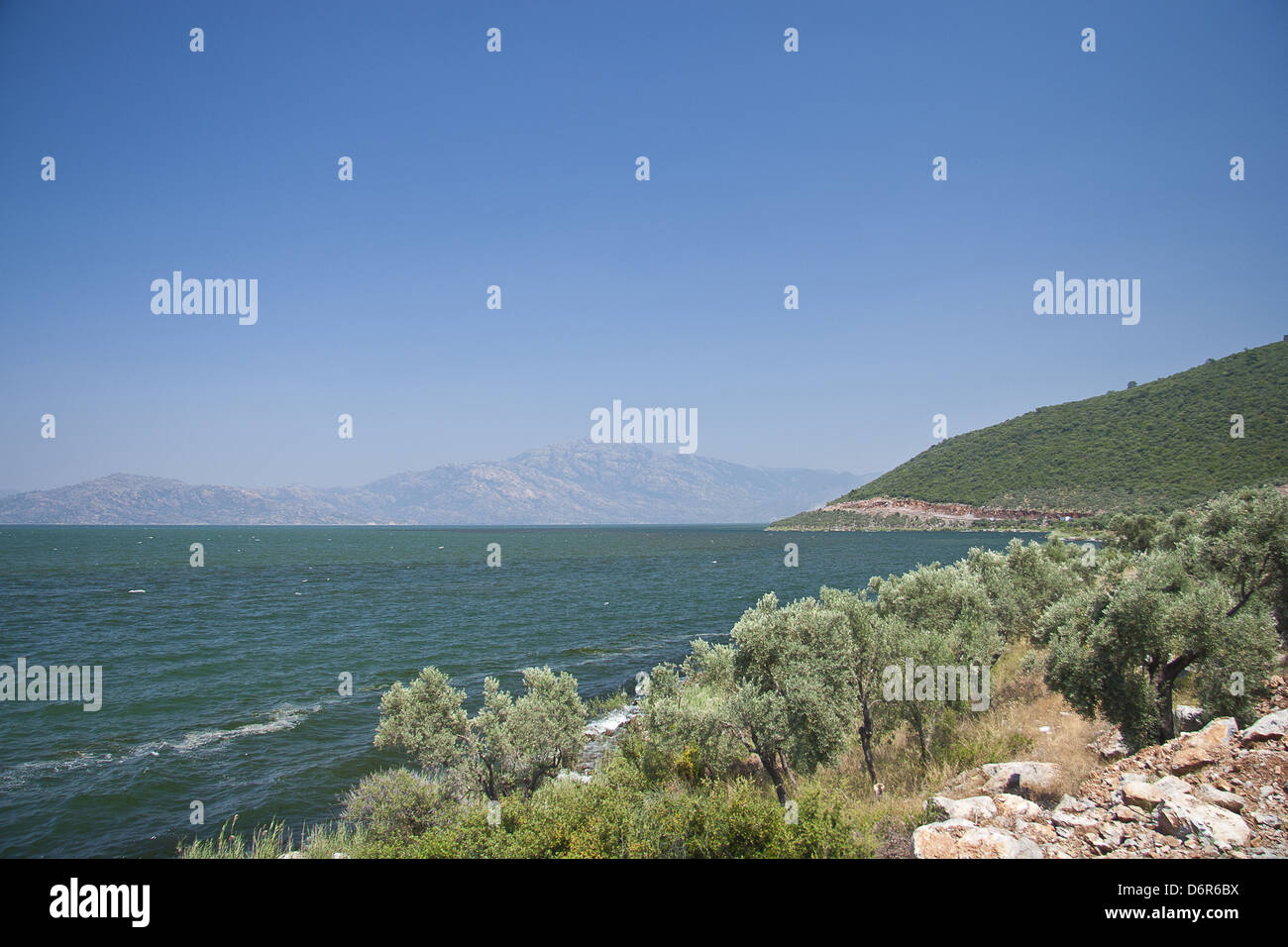 Huge Amazing BAFA Lake in Turkey Stock Photo - Alamy