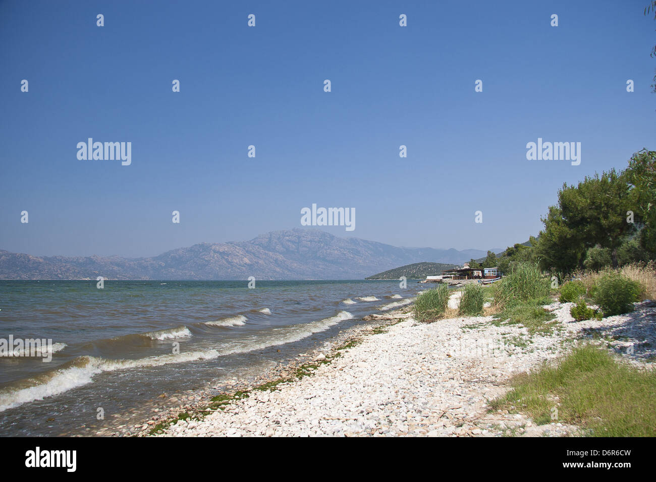 Huge Amazing BAFA Lake in Turkey Stock Photo - Alamy
