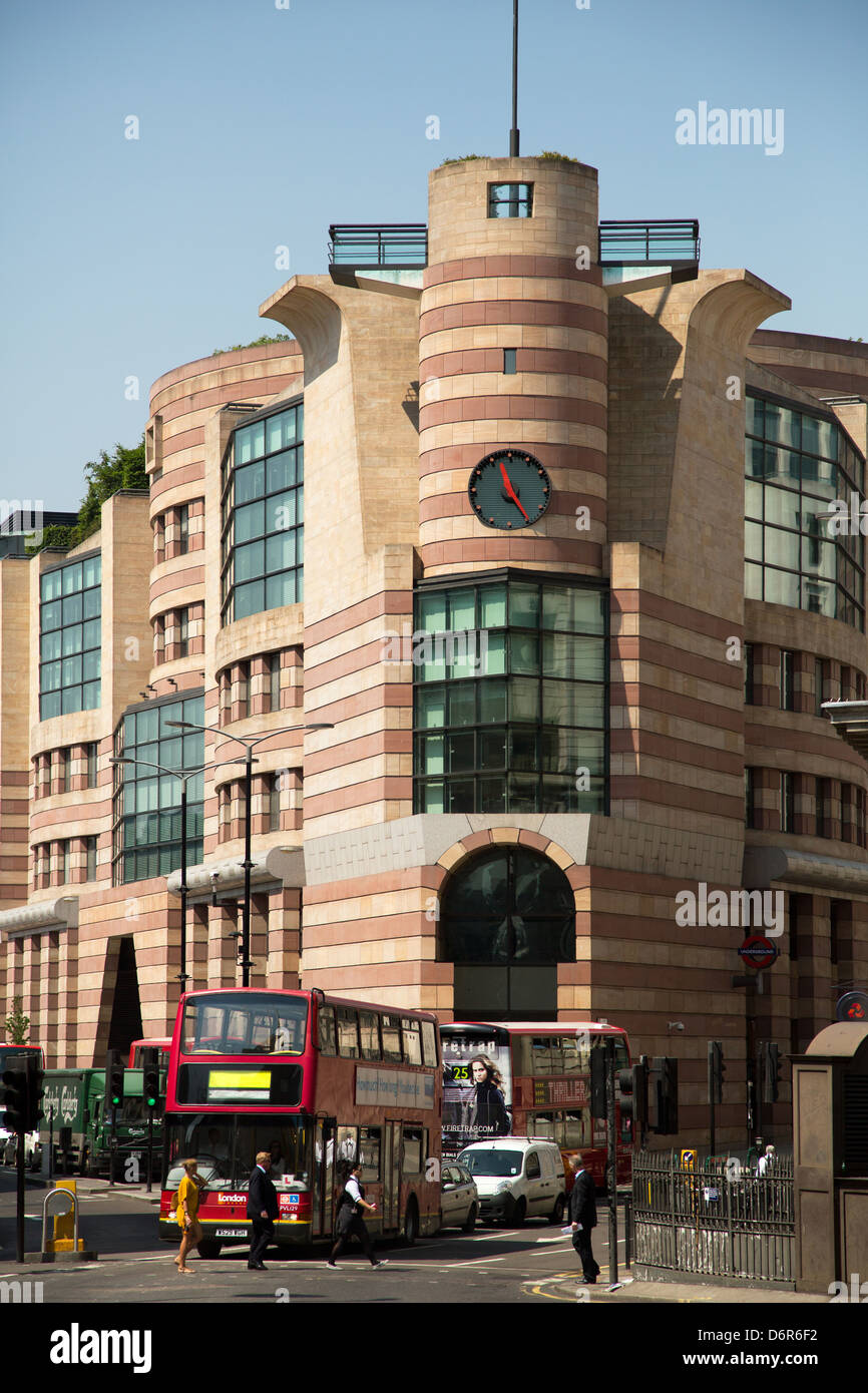 London, United Kingdom, No 1 Poultry in the City of London Stock Photo ...