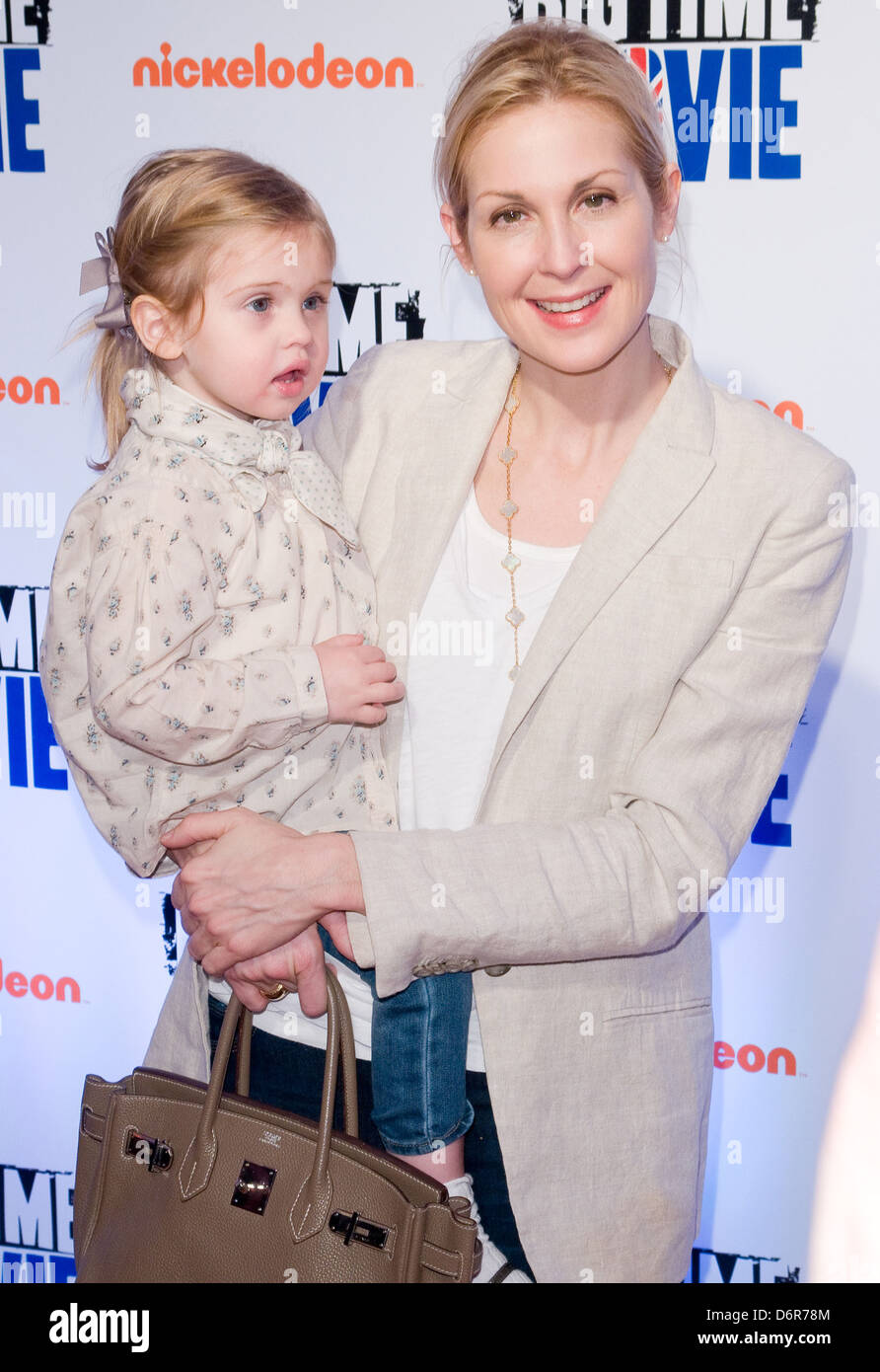 Kelly Rutherford with her daughter Helena Grace 'Big Time Movie' New ...