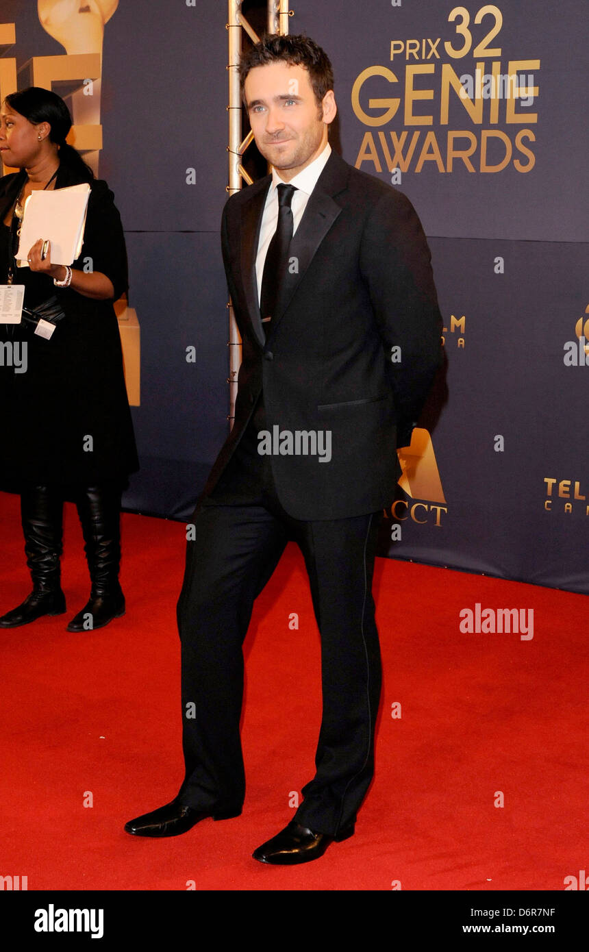 Allan Hawco The 32nd Annual Genie Awards Arrival at the Westin Harbour Castle. Toronto, Canada ...