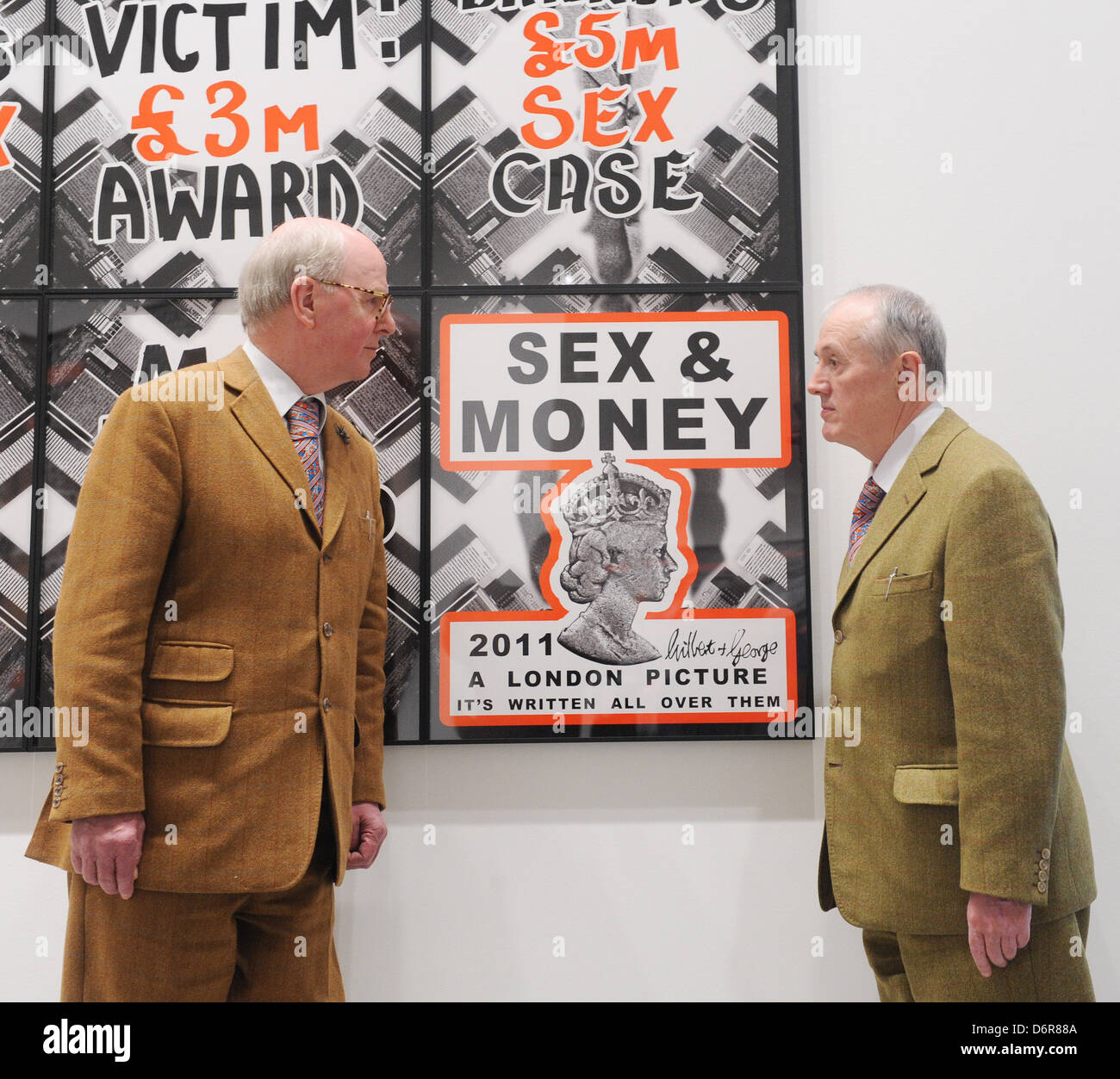 Gilbert & George 'LONDON PICTURES' by Gilbert & George - press preview ...