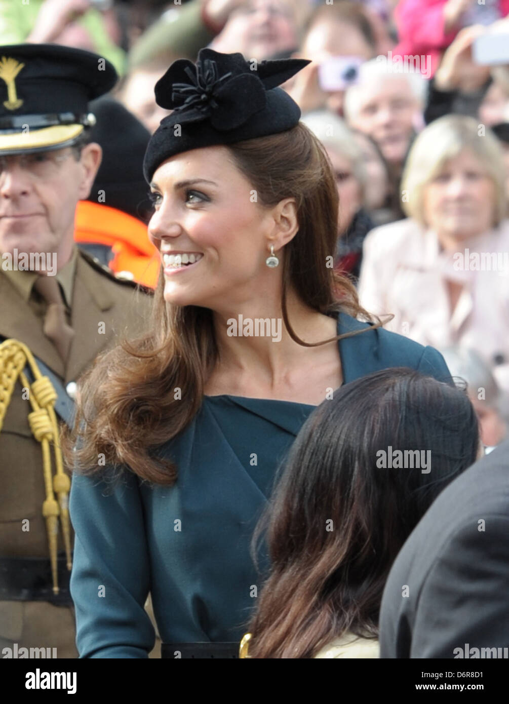 Catherine, Duchess of Cambridge, aka Kate Middleton at Leicester City ...