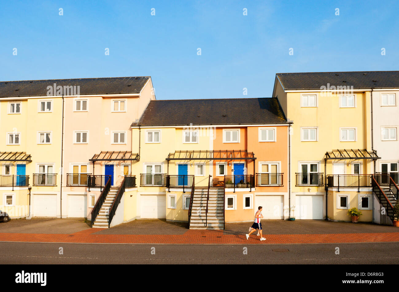 Penarth wales houses hi-res stock photography and images - Alamy
