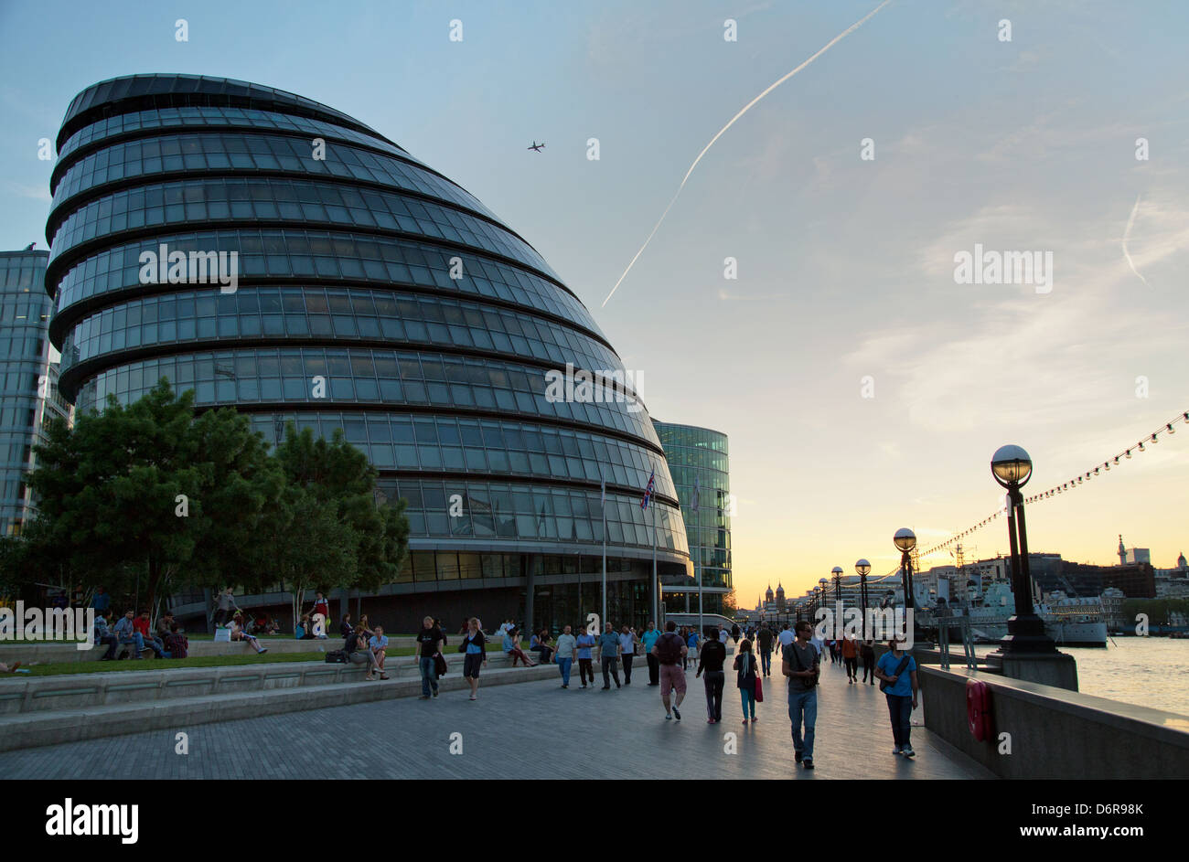 London, United Kingdom, City Hall, headquarters of the Greater London ...