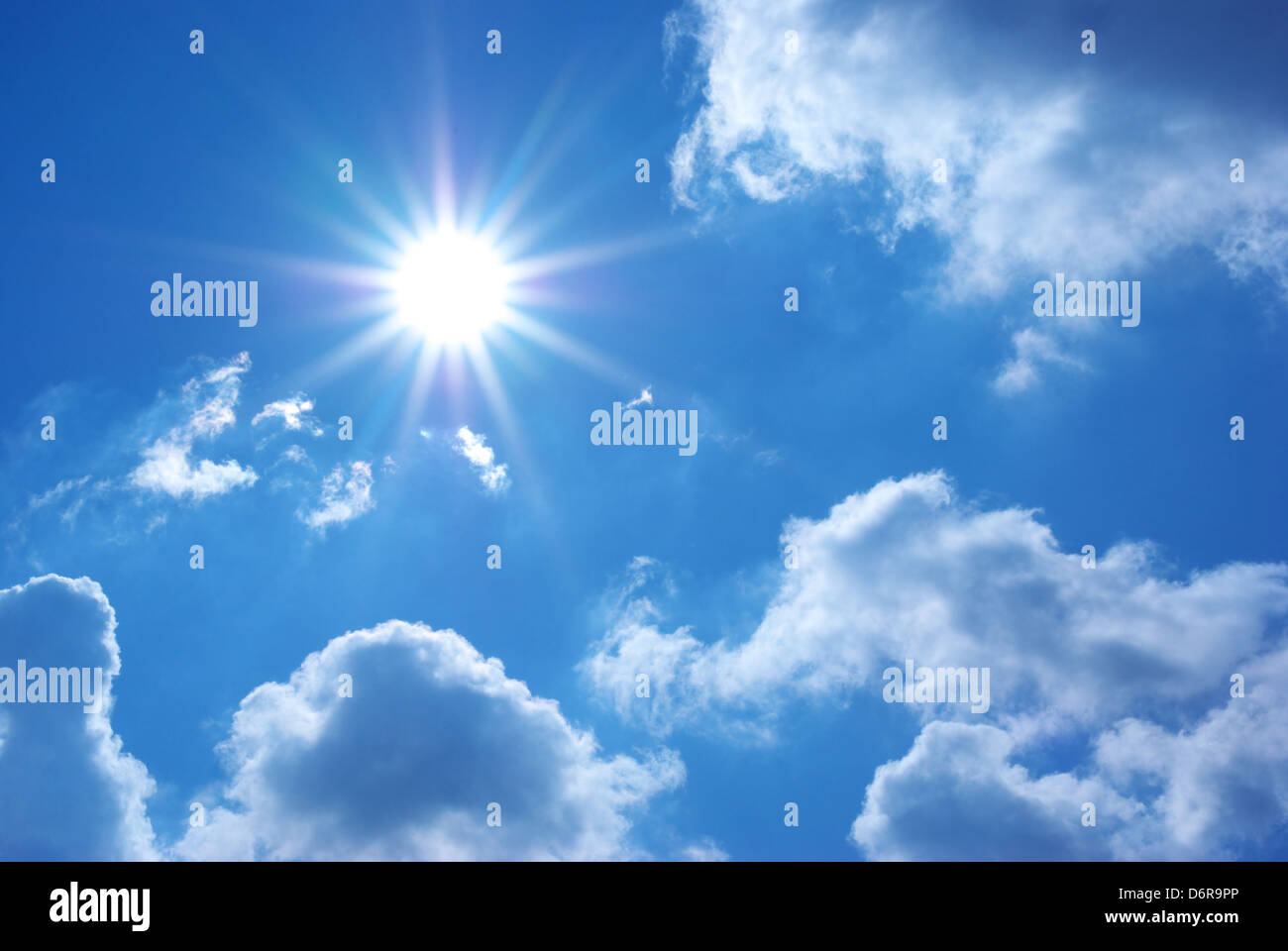 Deep blue sky. Element of design Stock Photo - Alamy
