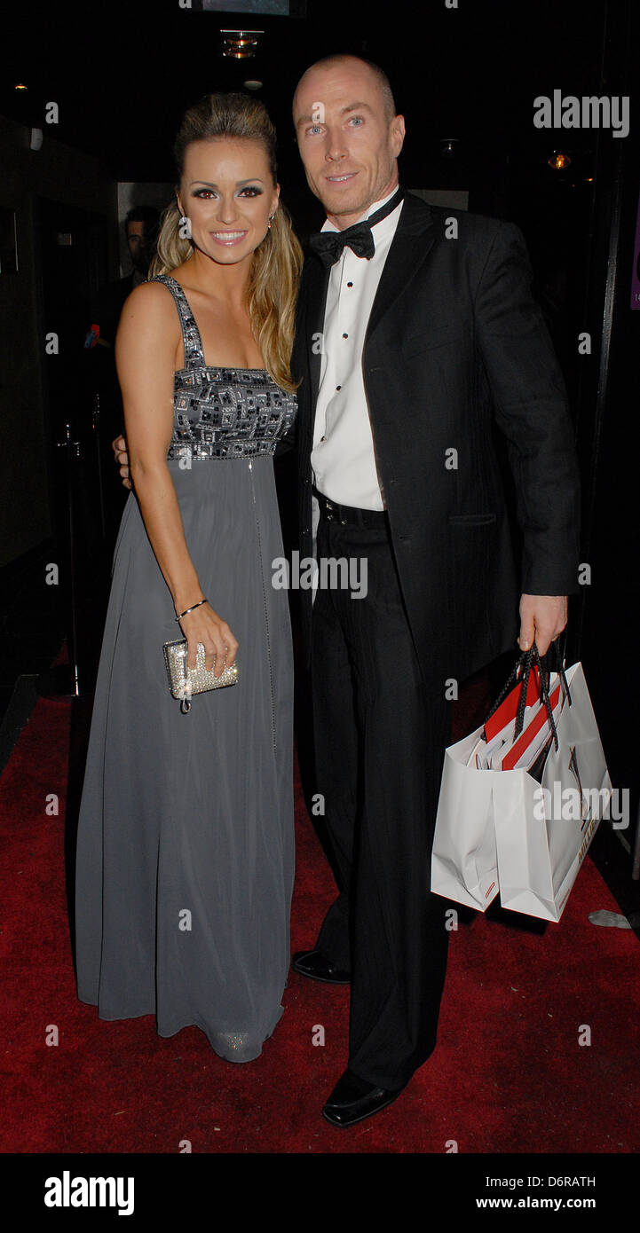 Ola Jordan and James Jordan, at the Strictly Come Dancing Party held at ...
