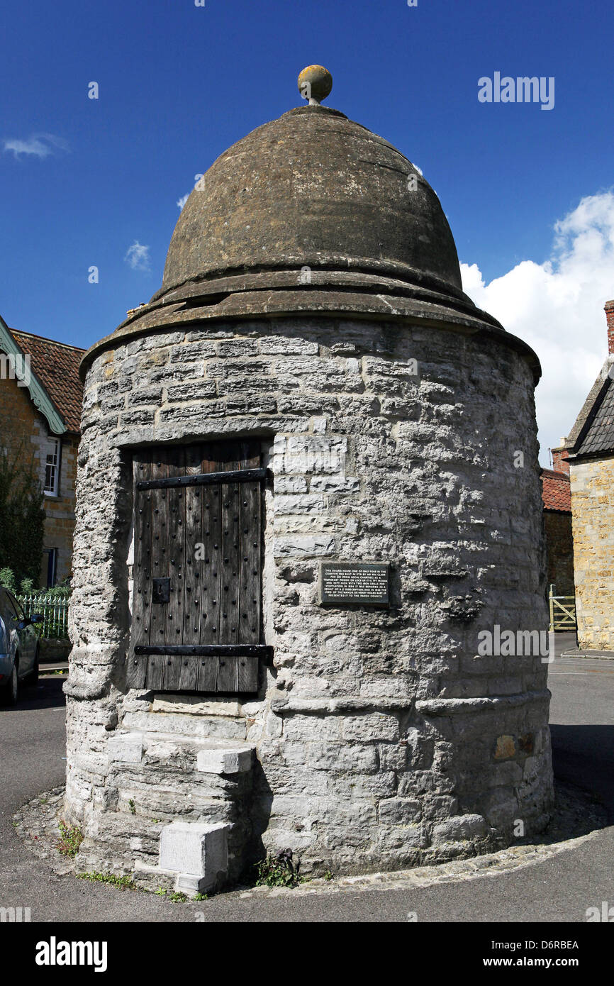 Castle Cary Round House Prison 1784 Stock Photo - Alamy