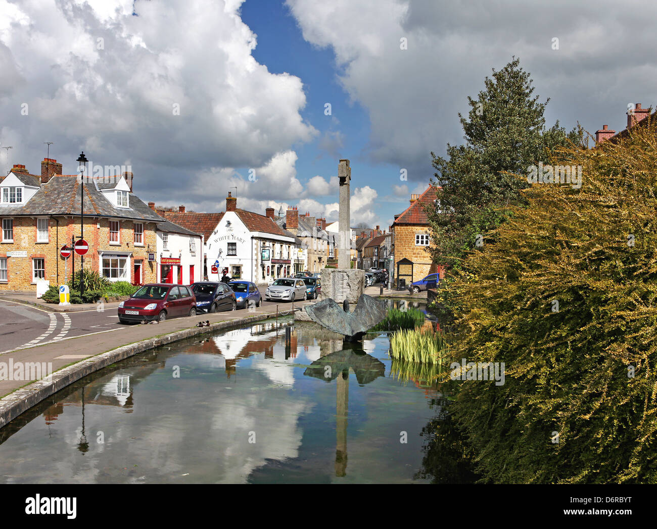 Castle Cary Town in Somerset UK Stock Photo - Alamy