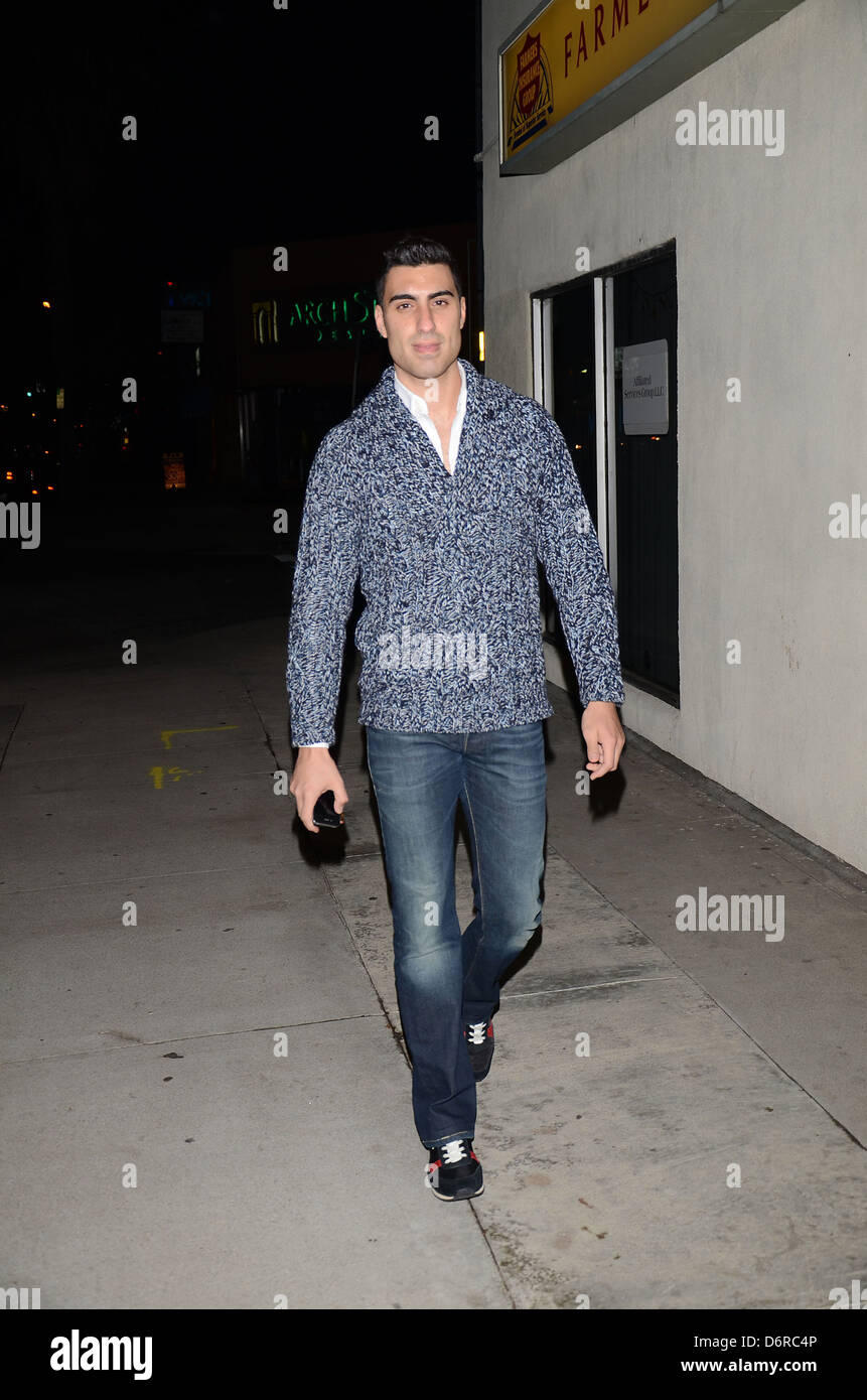 Adam Sabbagh arrives at Pearl Records 2011 Christmas party at CAPS in ...