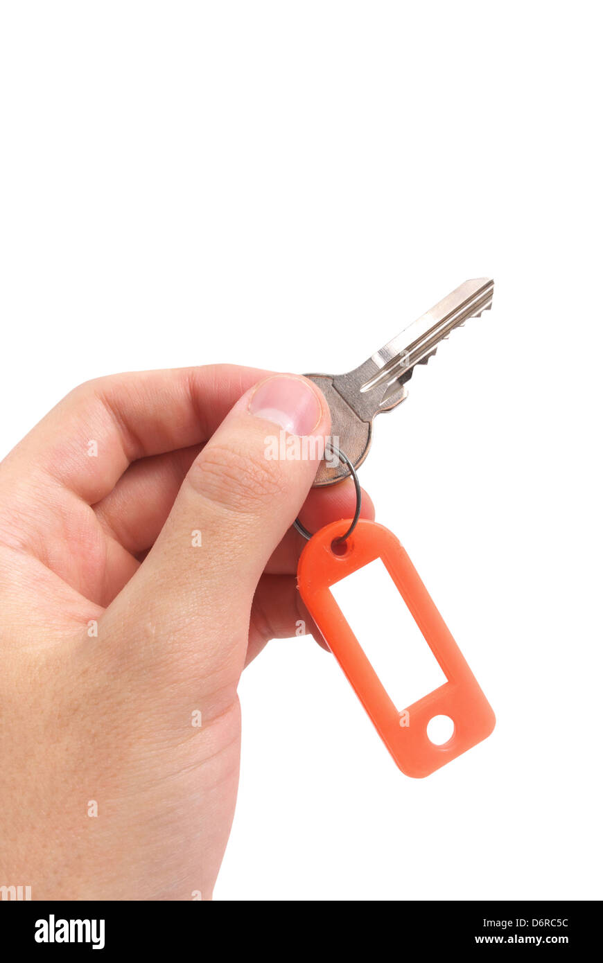 Key in hand. Element of design Stock Photo - Alamy