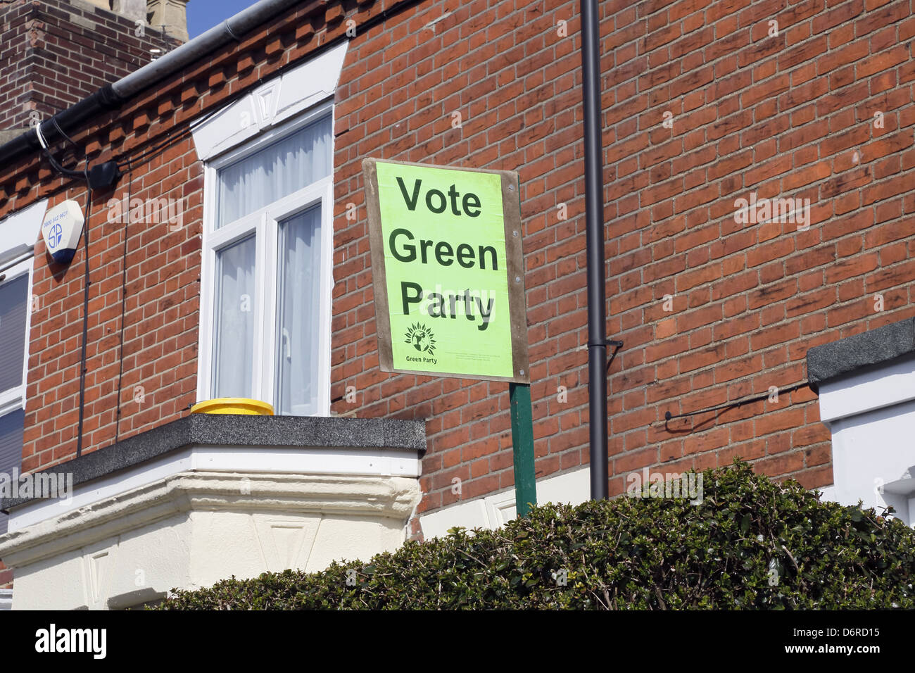 Green party, sign, uk hi-res stock photography and images - Alamy