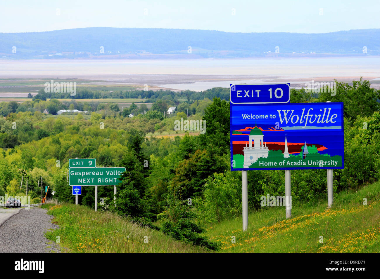 Sign highway nobody nova hi-res stock photography and images - Alamy