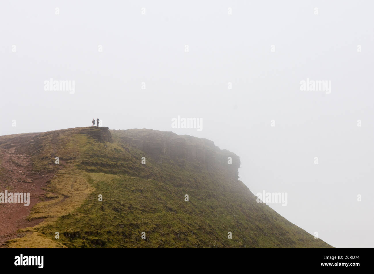 Corn Du Summit 873 metres (2864 feet) above sea level, Brecon Beacons ...