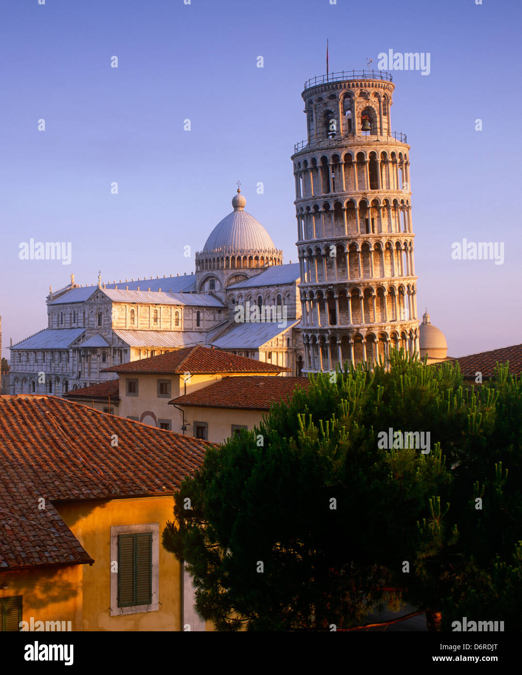 Leaning Tower and Duomo, Pisa, Tuscany, Italy Stock Photo - Alamy