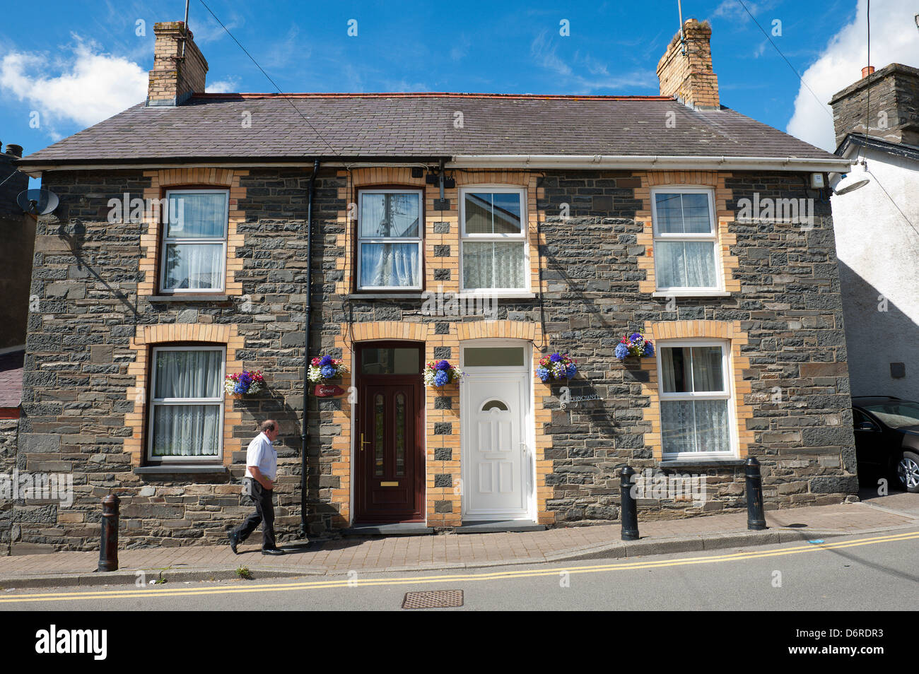 Tregaron, Ceredigion, Wales, UK Stock Photo - Alamy