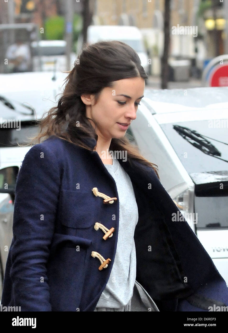 Amelia Warner aka Slow Moving Millie outside the ITV Studios London ...