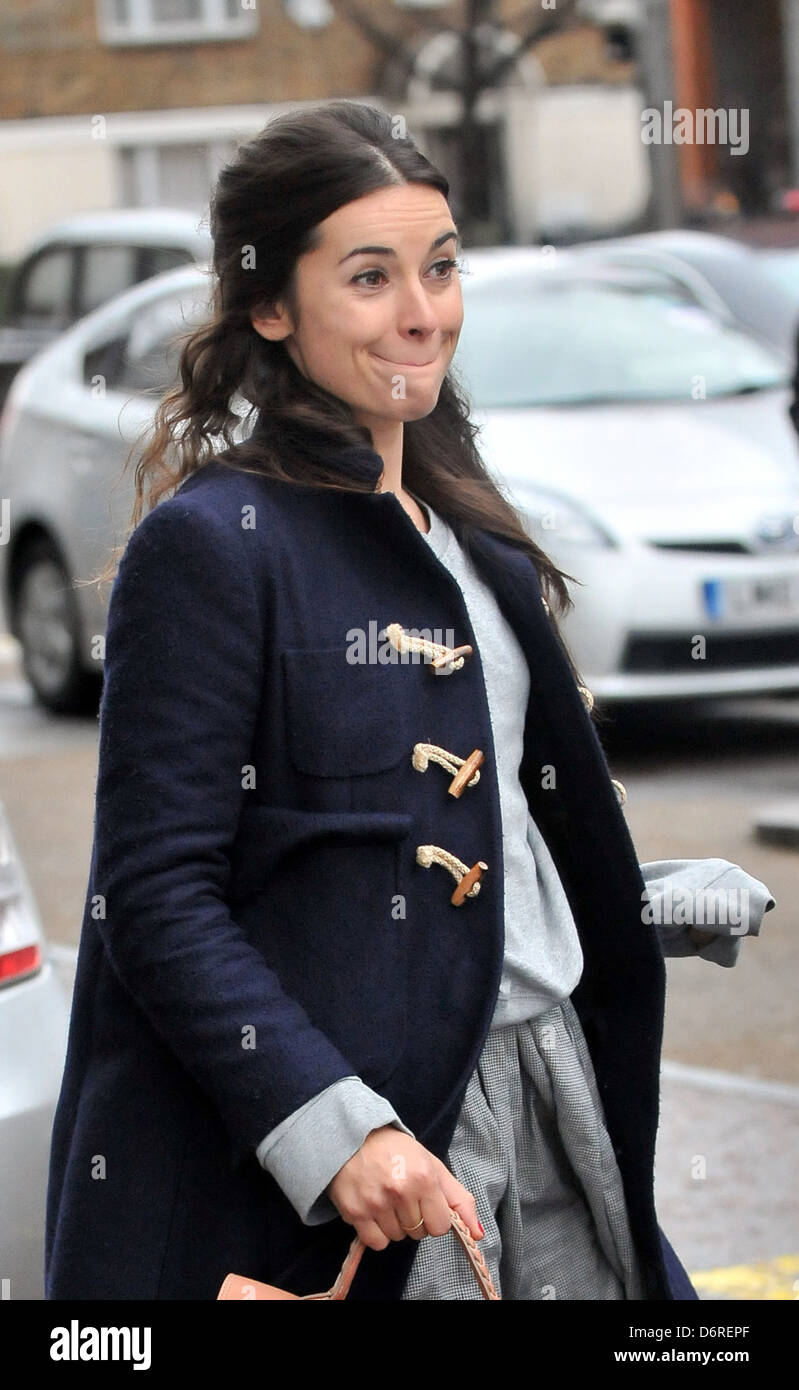 Amelia Warner aka Slow Moving Millie outside the ITV Studios London ...