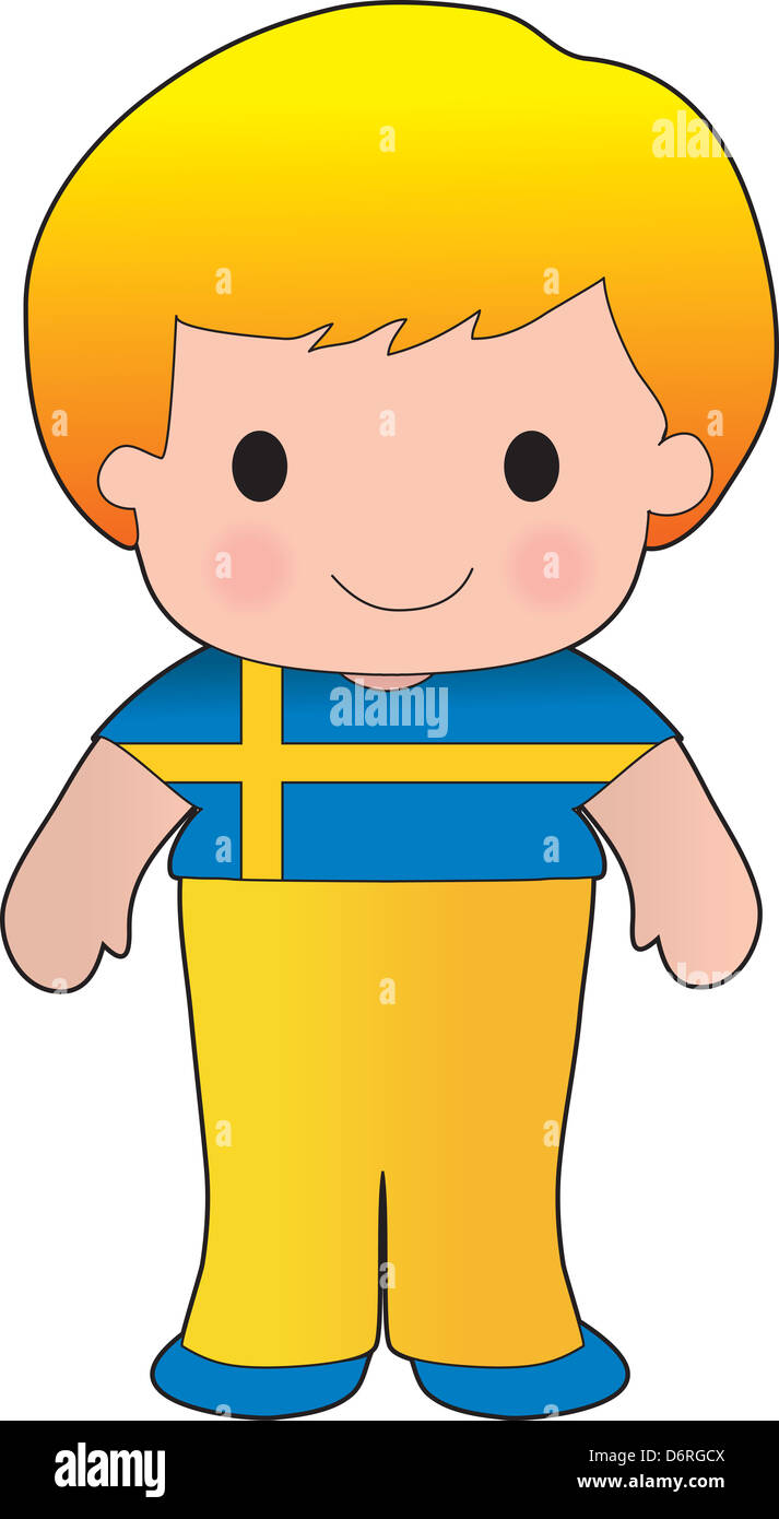 A smiling, well dressed young lad wears clothing representative of ...