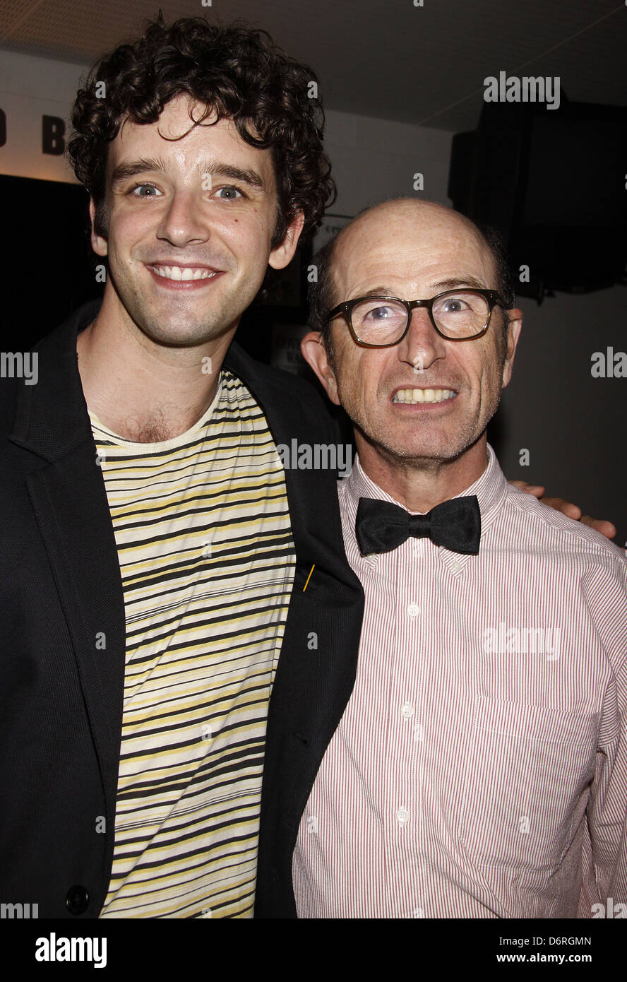 Michael Urie and Everett Quinton Reception following the reading of the ...