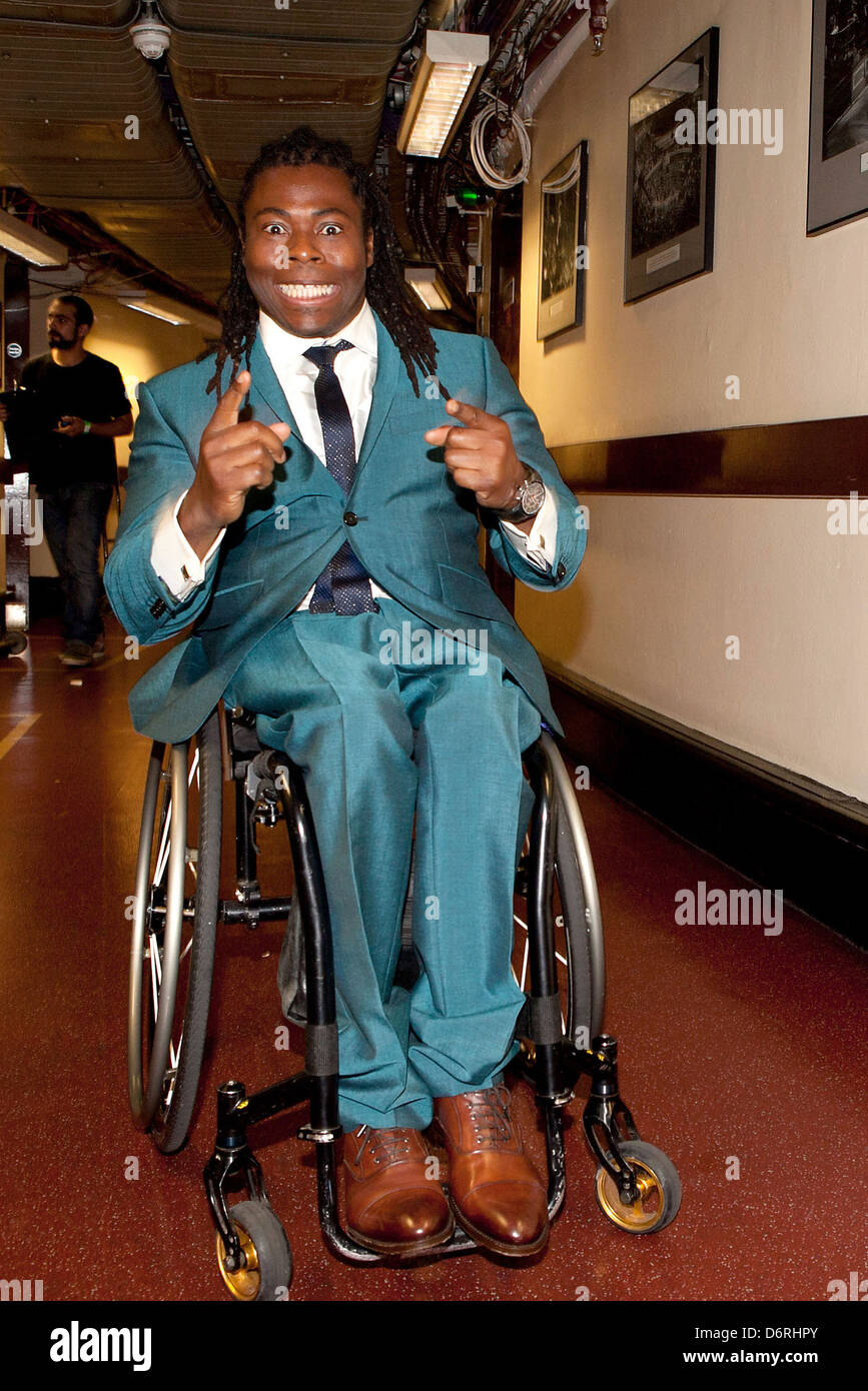 Ade Adepitan, at the Spirit Of London Awards at the Royal Albert Hall ...