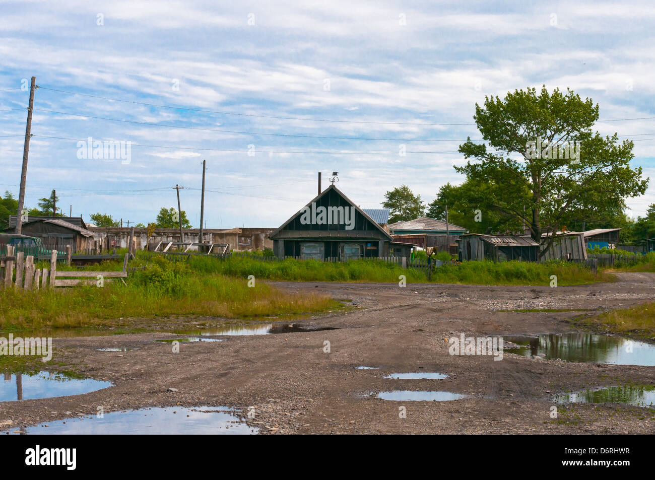Chumikan village, Khabarovskiy Kray, Far East Russia Stock Photo - Alamy
