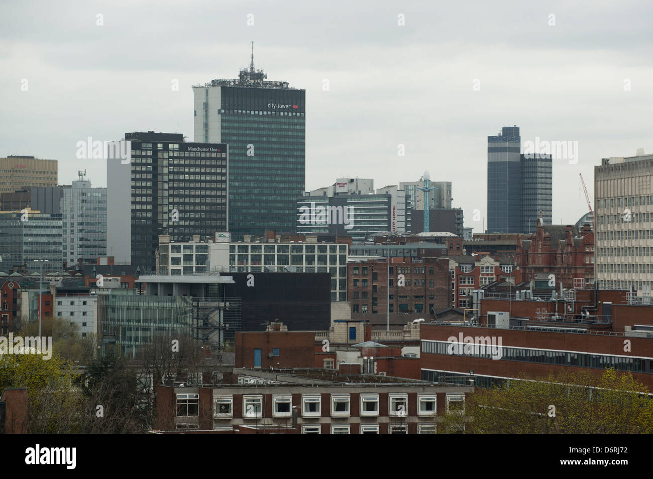 Manchester uk skyline hi-res stock photography and images - Alamy