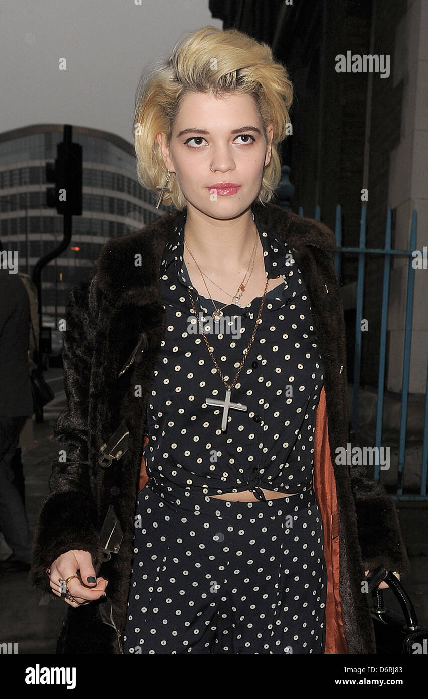 Pixie Geldof London Fashion Week A/W 2011 - Unique, held at Topshop ...