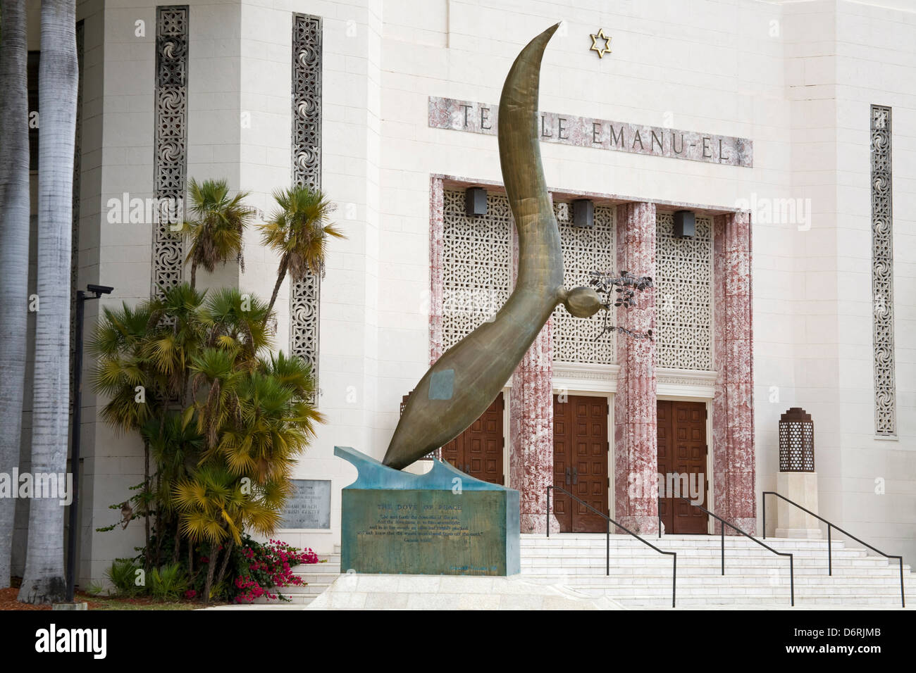 Temple emanu el miami beach hi-res stock photography and images - Alamy