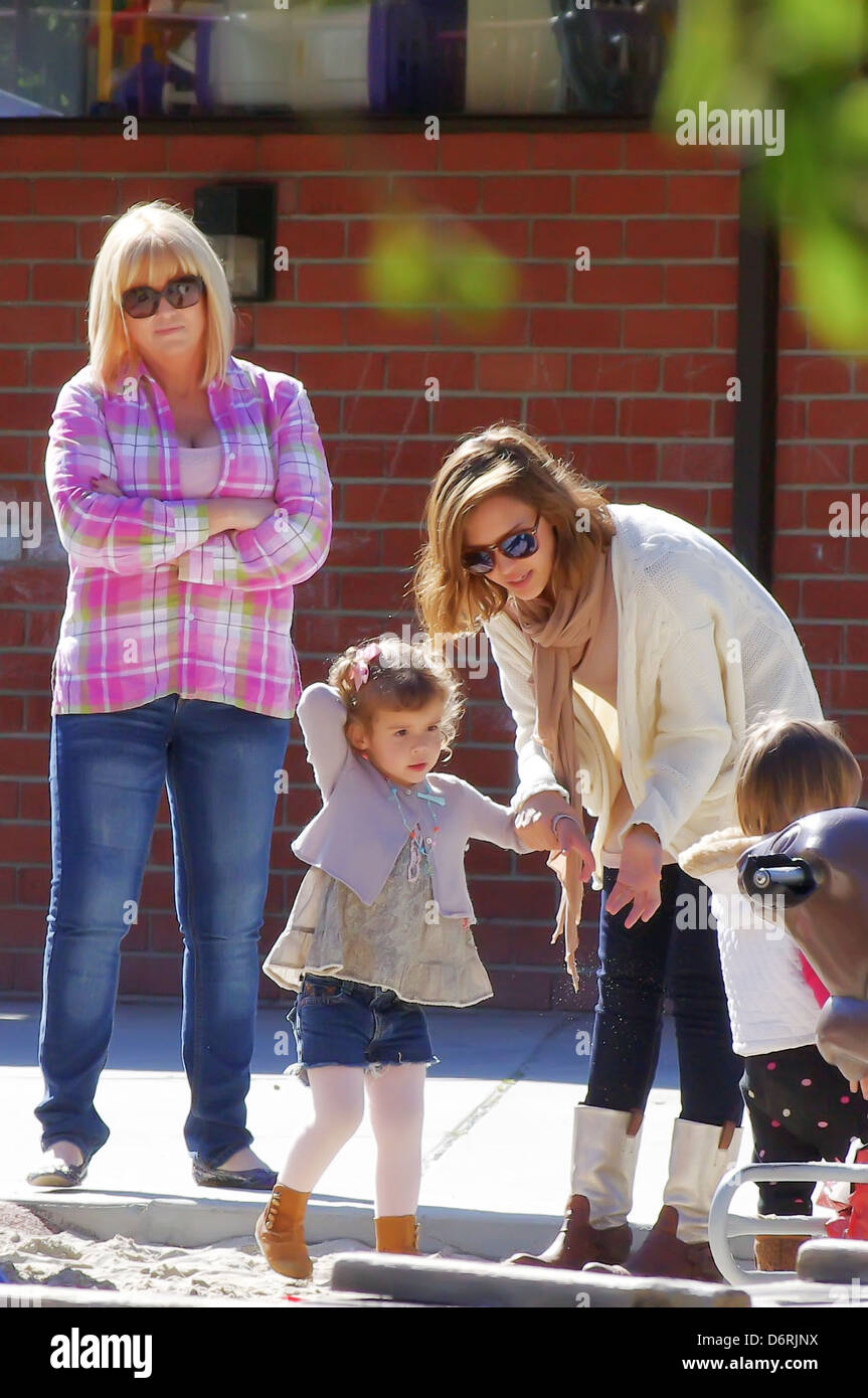 Jessica Alba her mother Catherine and her daughter Honor Marie enjoy a ... Jessica Alba her mother Catherine and her daughter Honor Marie enjoy a ...