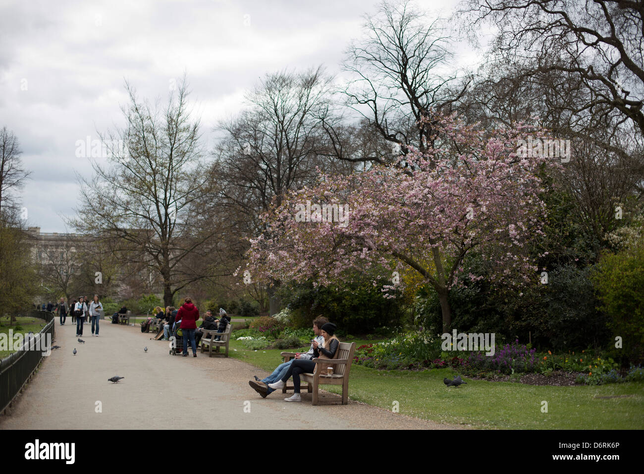 Spring in London, England Stock Photo - Alamy