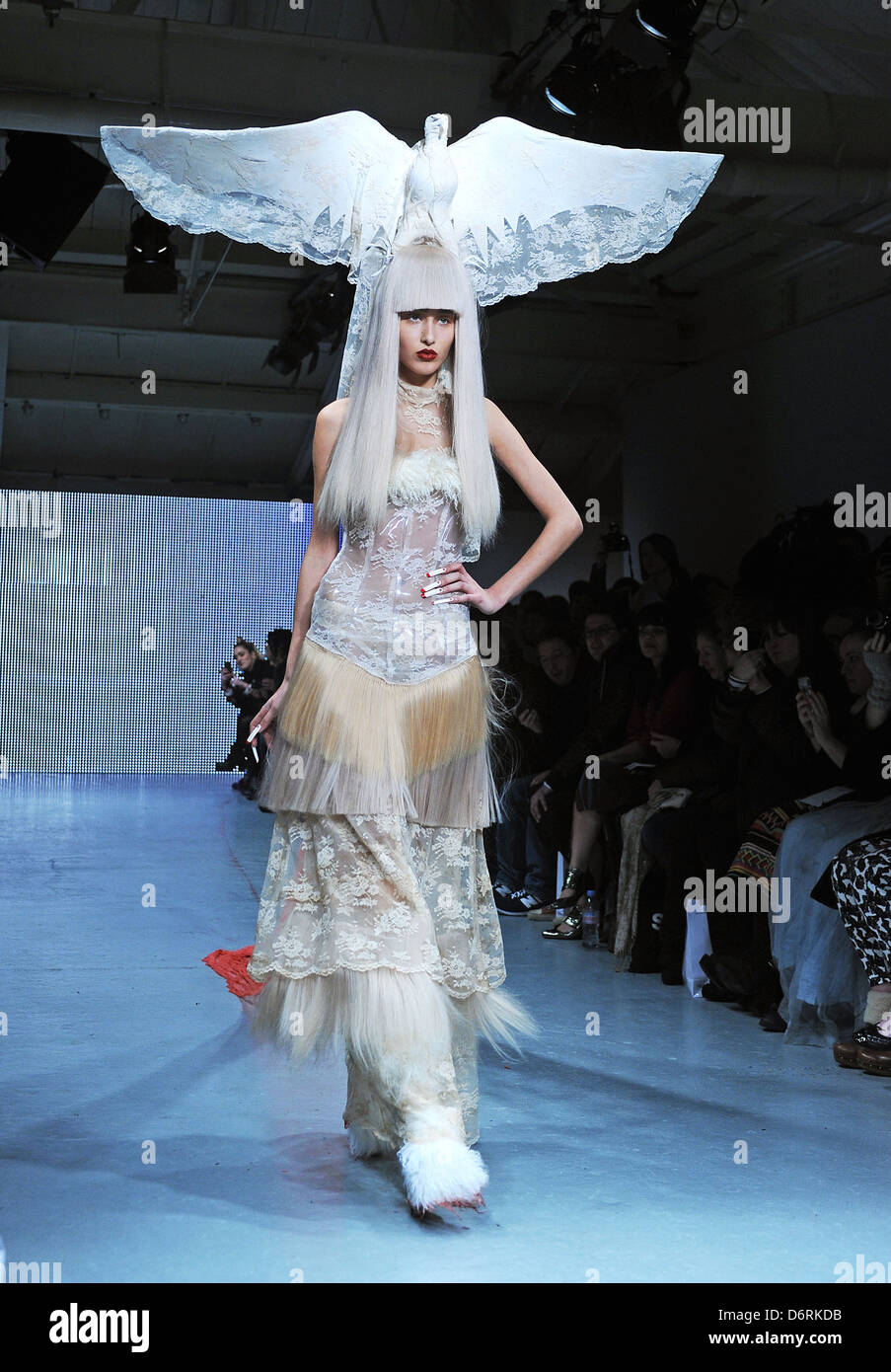 Model London Fashion Week A/W 2011 - Charlie Le Mindu - Runway London ...