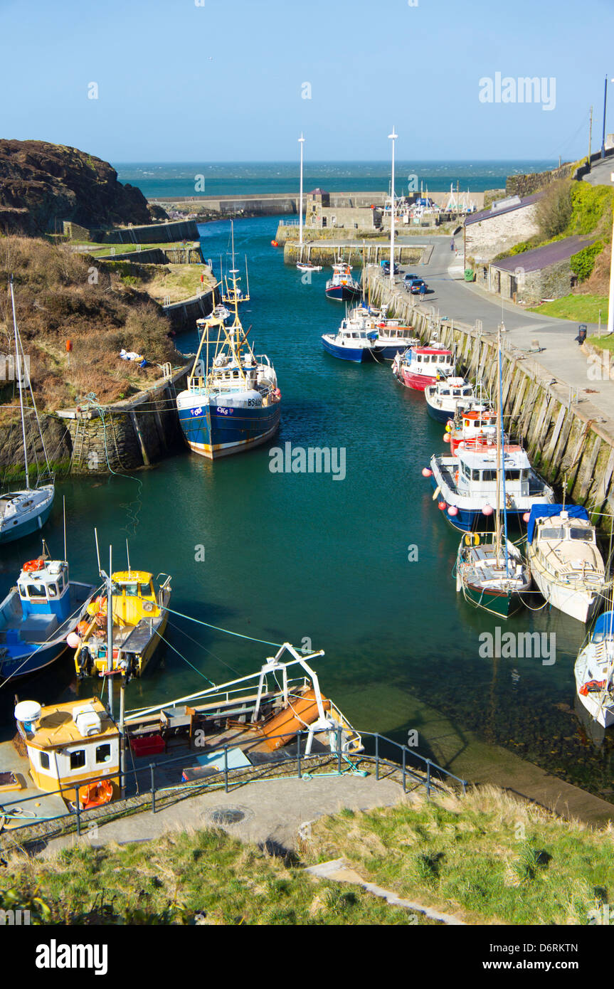 Amlwch Port Anglesey North Wales UK Stock Photo - Alamy