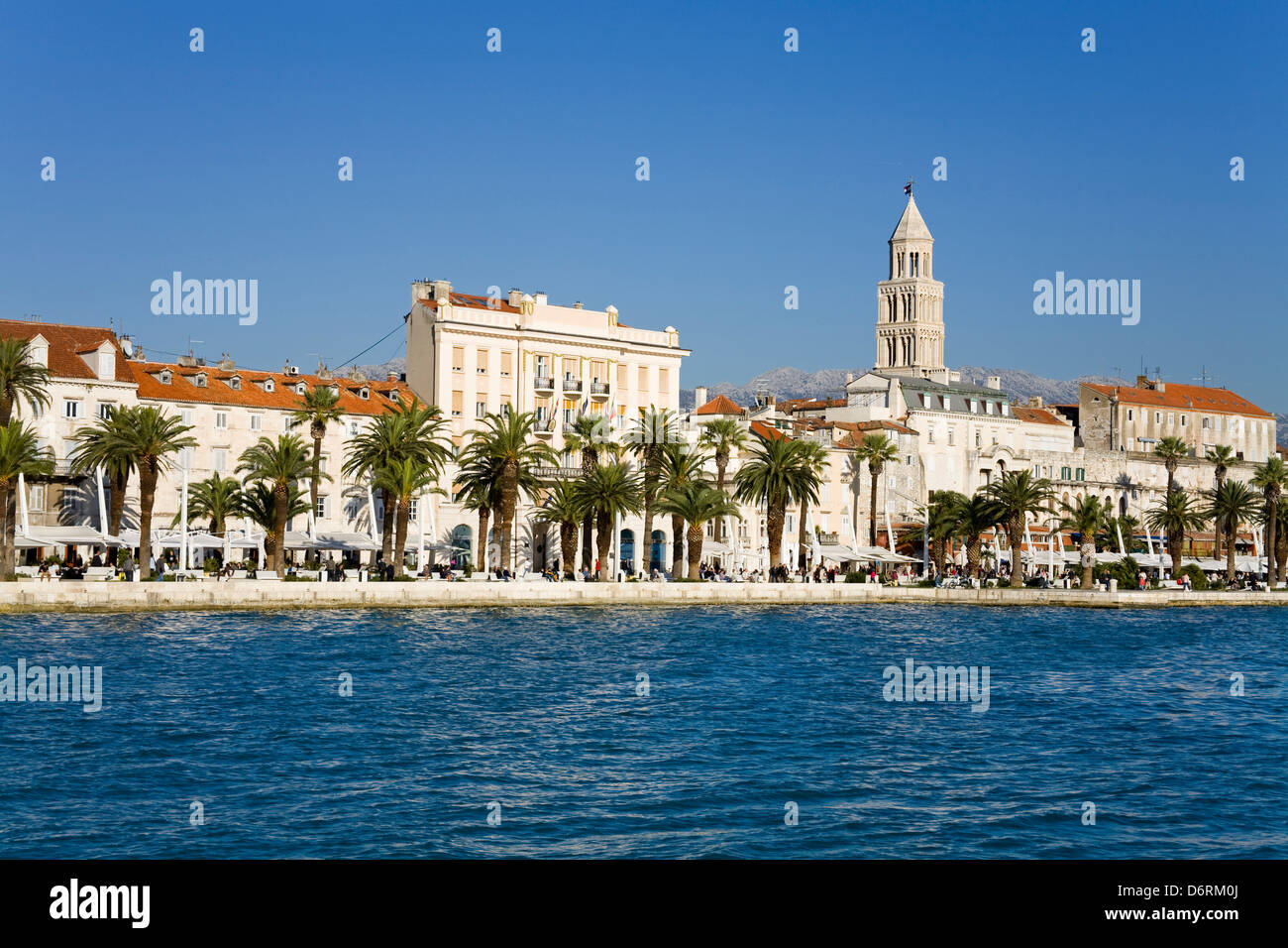 The Riva, Split, Croatia, Europe Stock Photo - Alamy