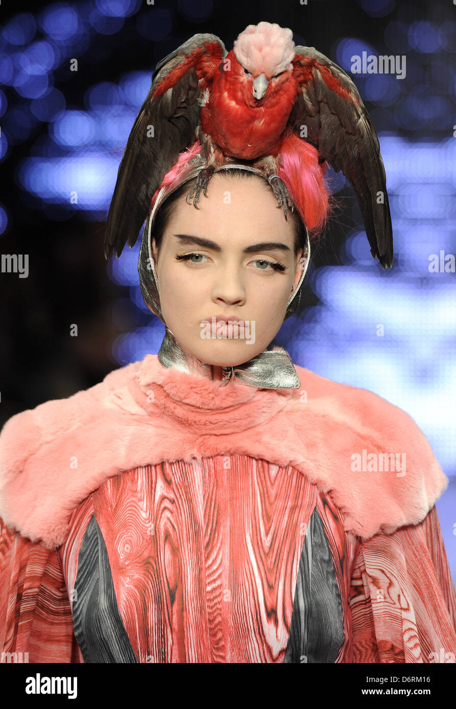 Model London Fashion Week A/W 2011 - Pam Hogg - Catwalk London, England ...