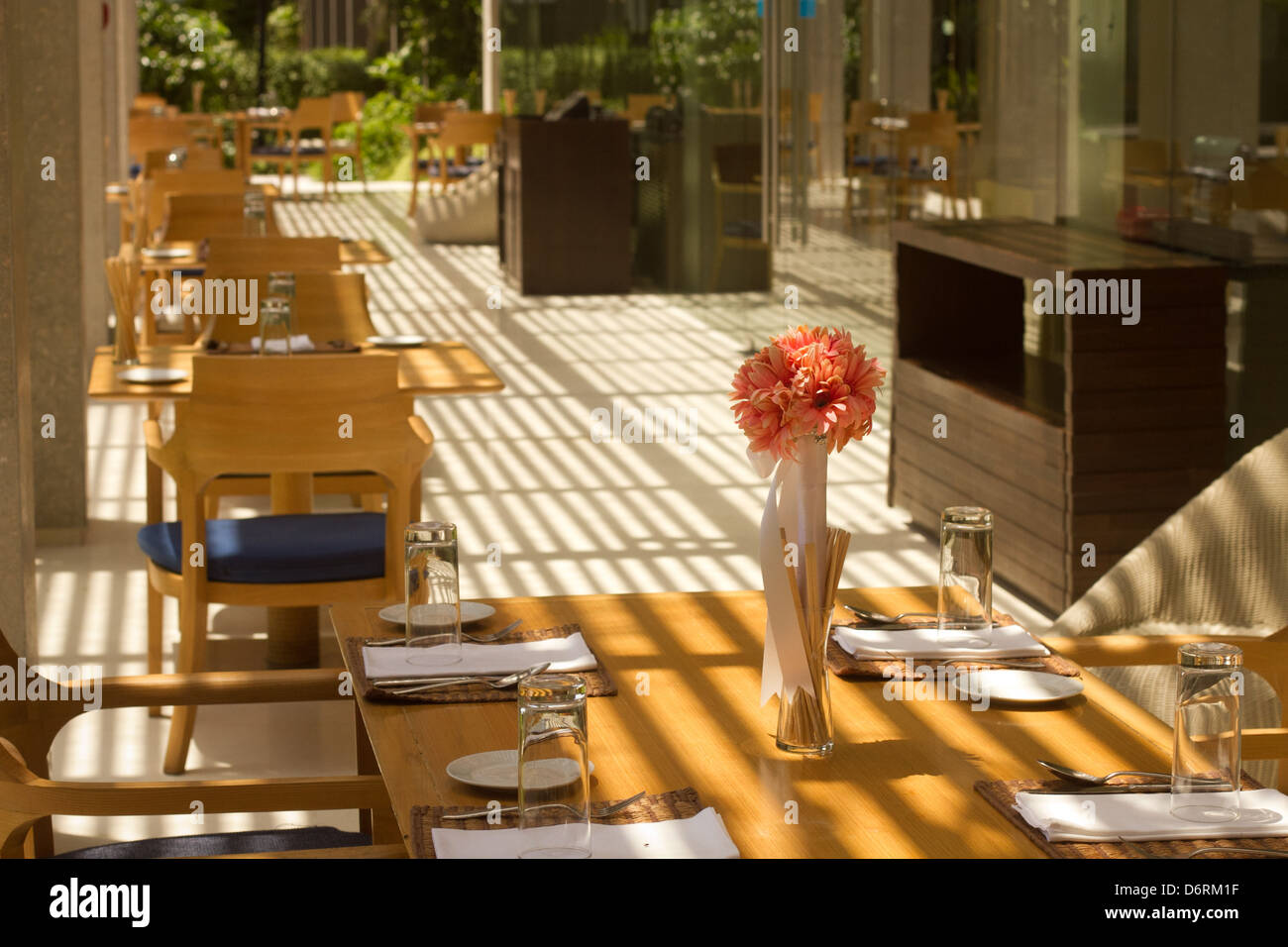 restaurant abstract interior Stock Photo - Alamy
